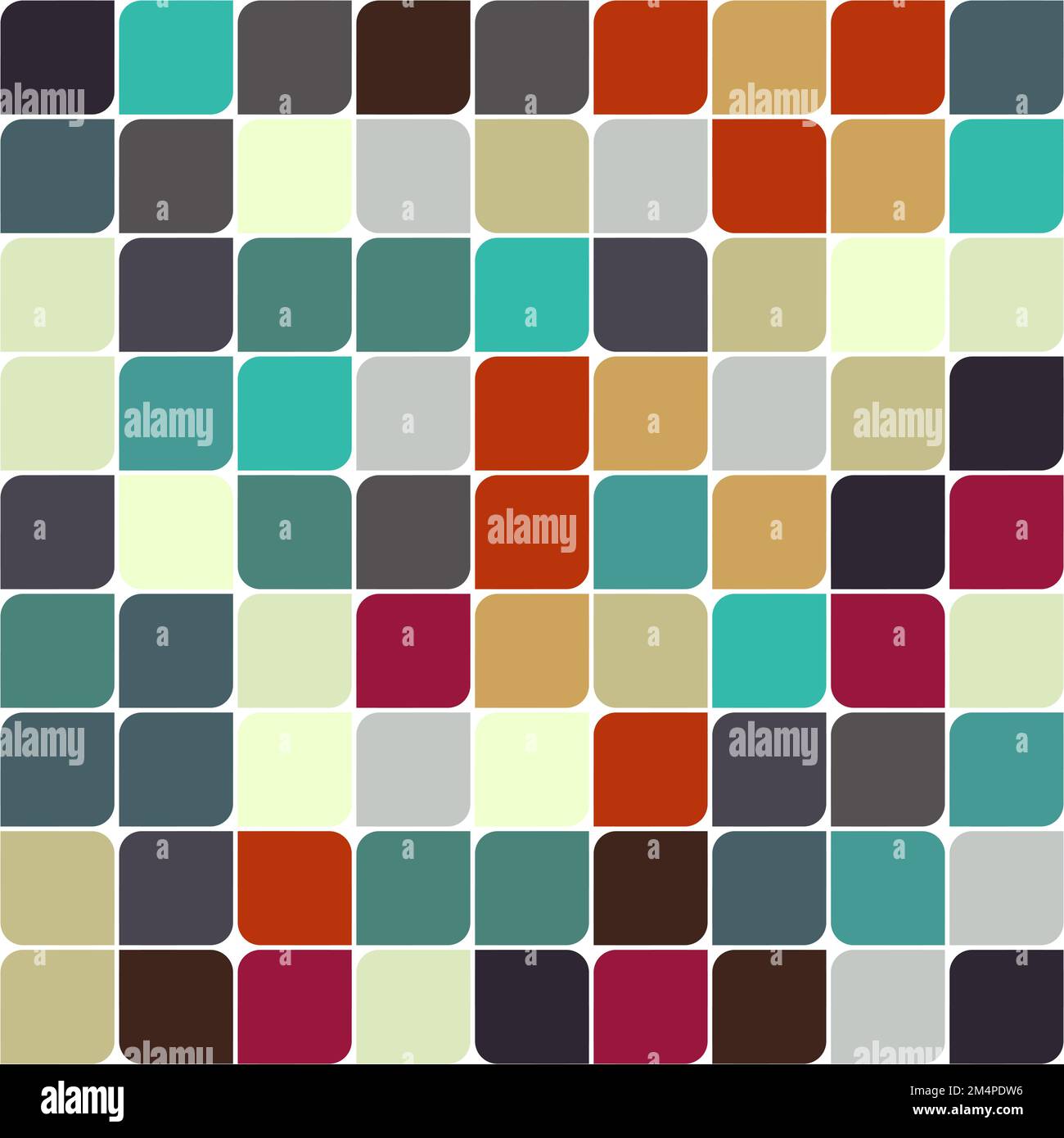 Color checkered squares background generative pattern illustration ...