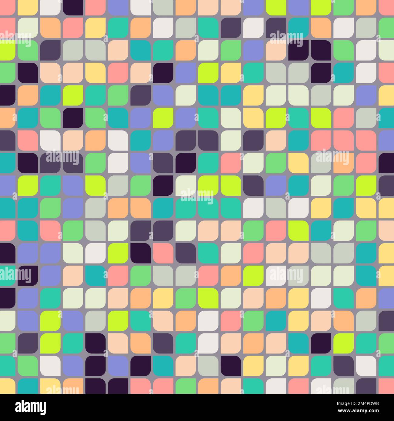 Color checkered squares background generative pattern illustration ...