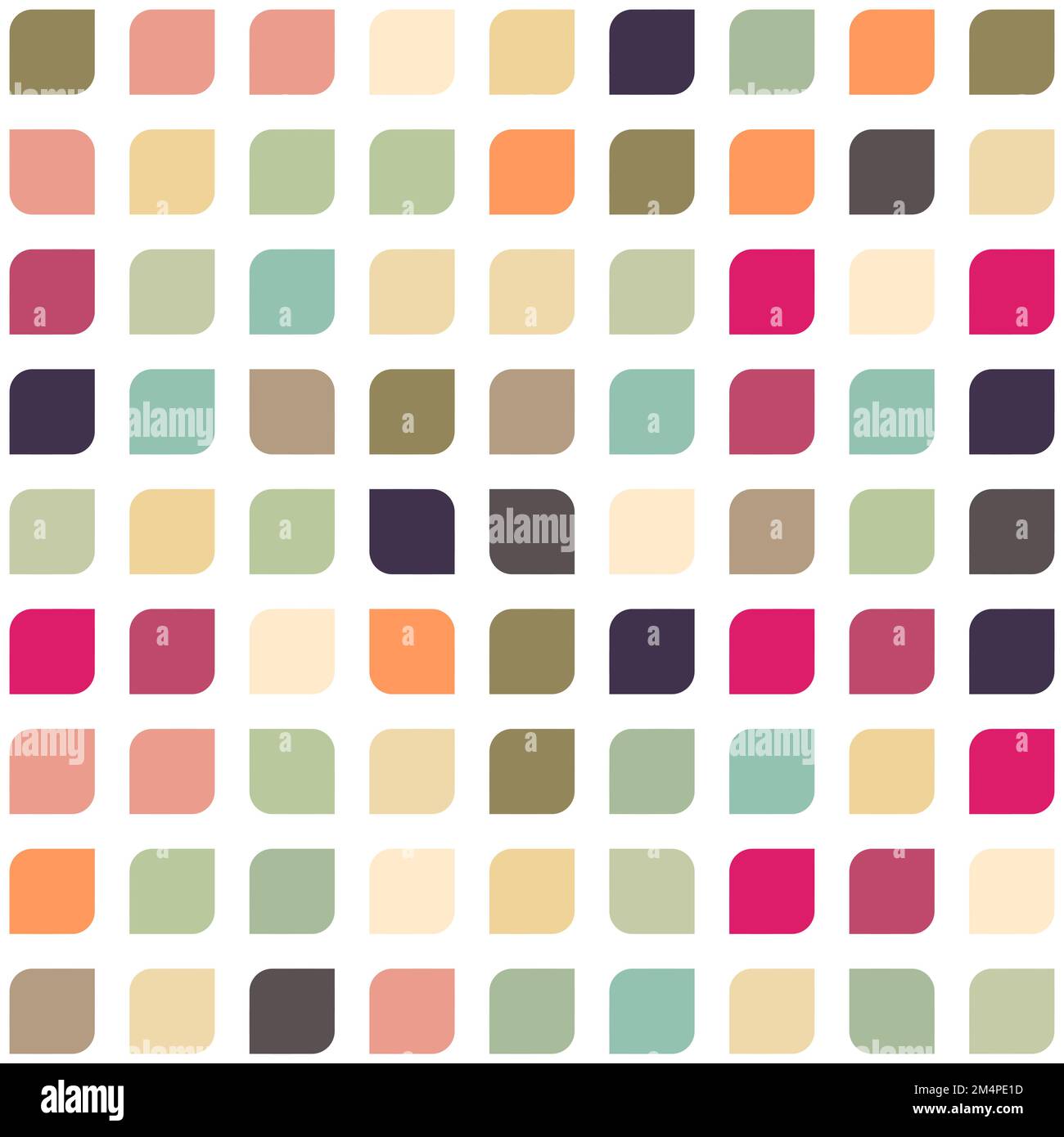 Color checkered squares background generative pattern illustration ...