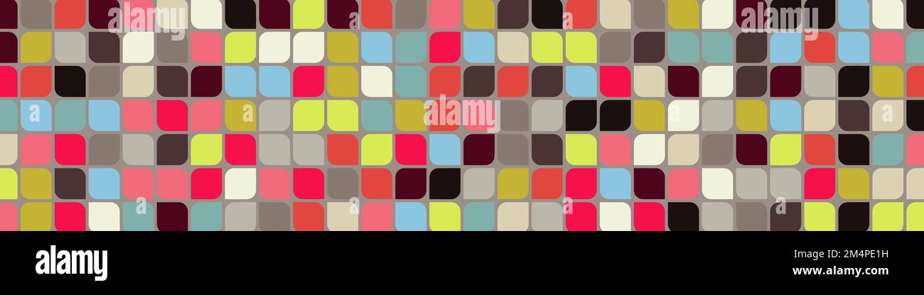 Color checkered squares background generative pattern illustration ...