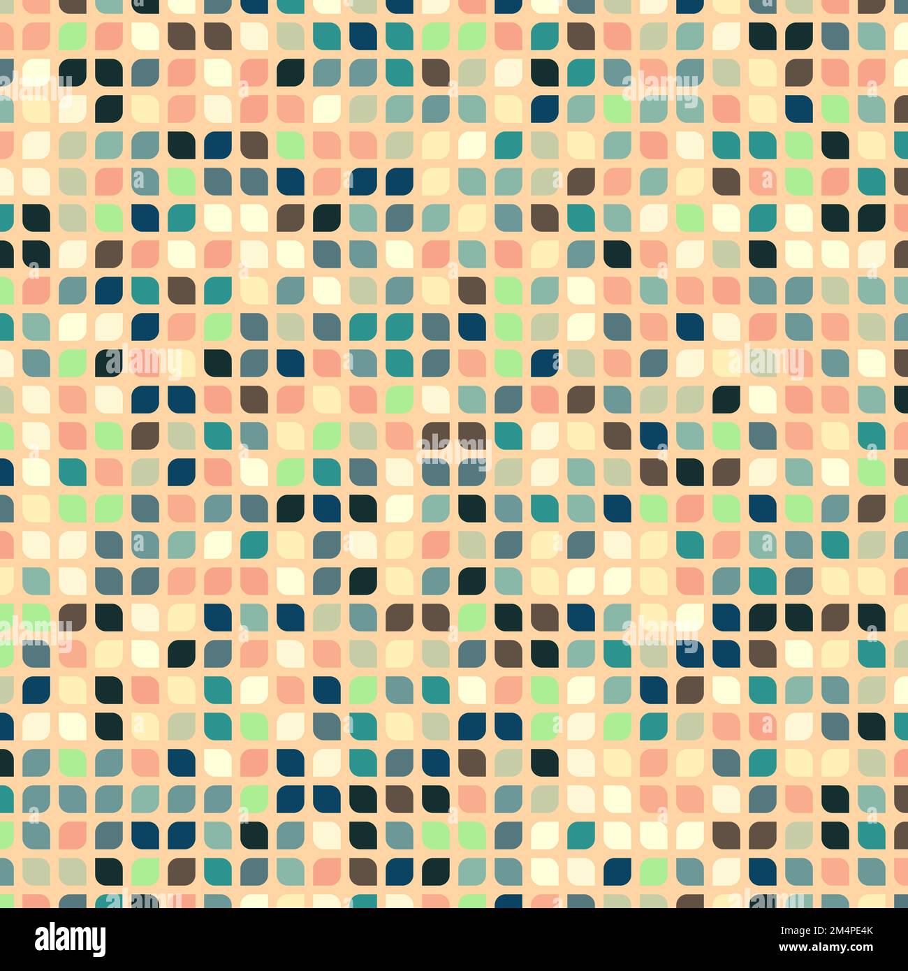 Color checkered squares background generative pattern illustration ...