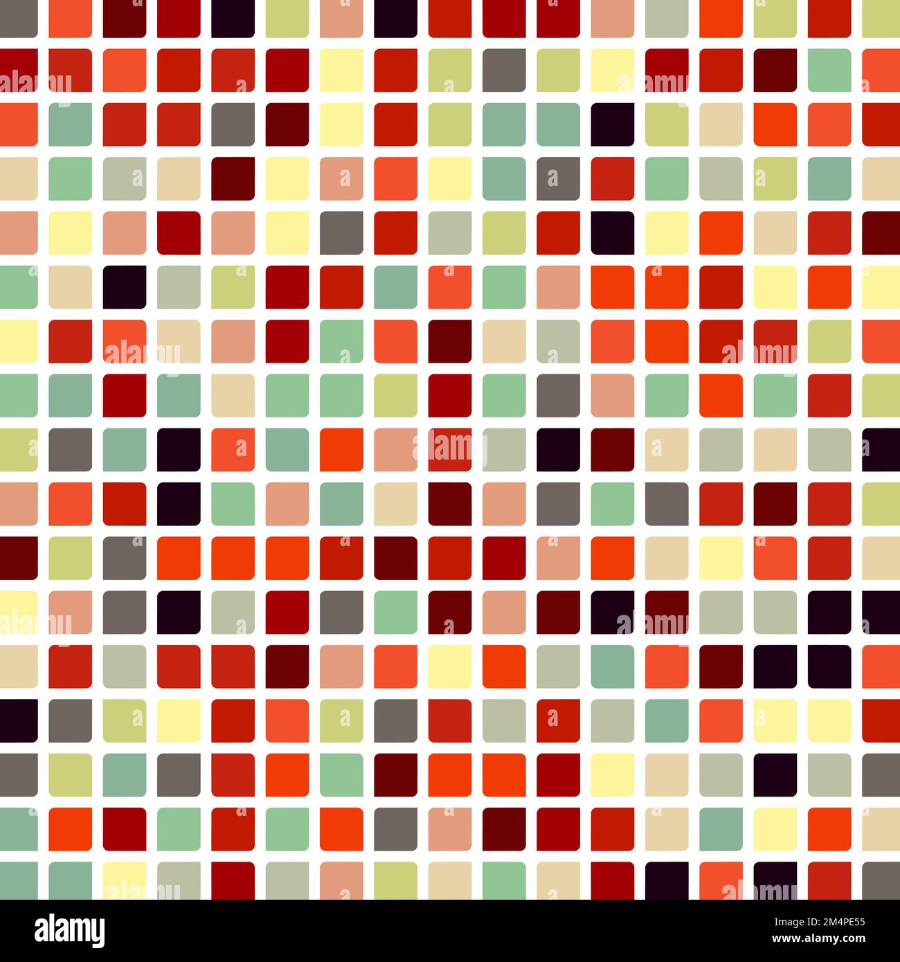 Color checkered squares background generative pattern illustration ...
