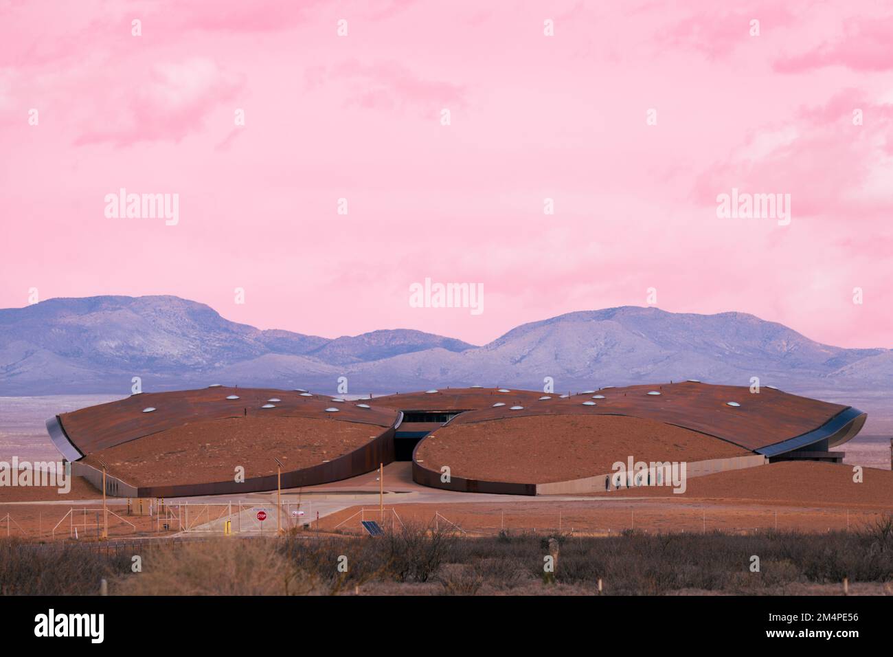 Spaceport America in New Mexico Stock Photo - Alamy
