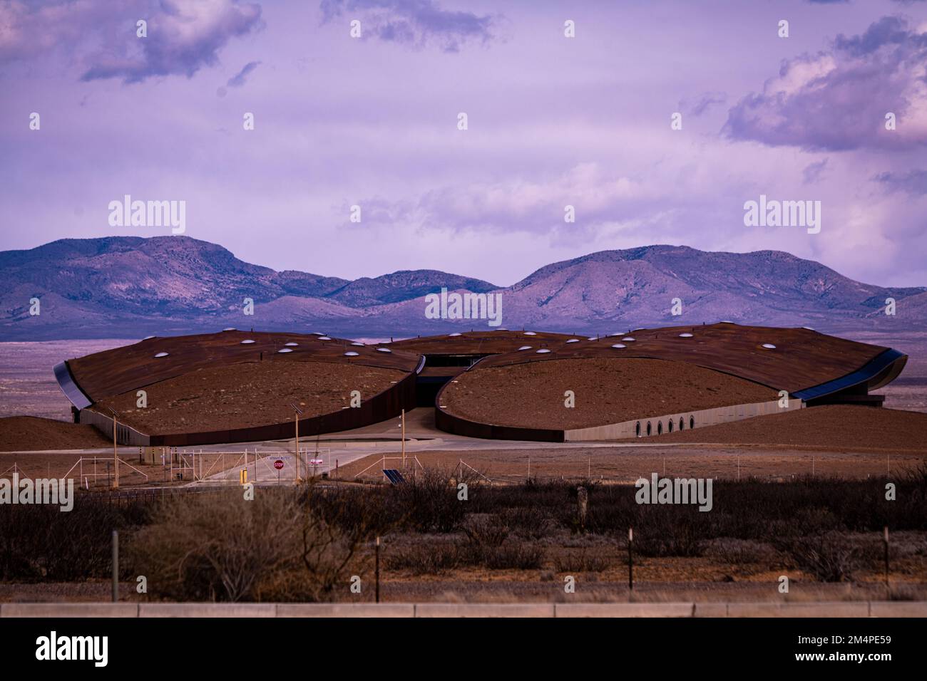 Spaceport America in New Mexico Stock Photo - Alamy