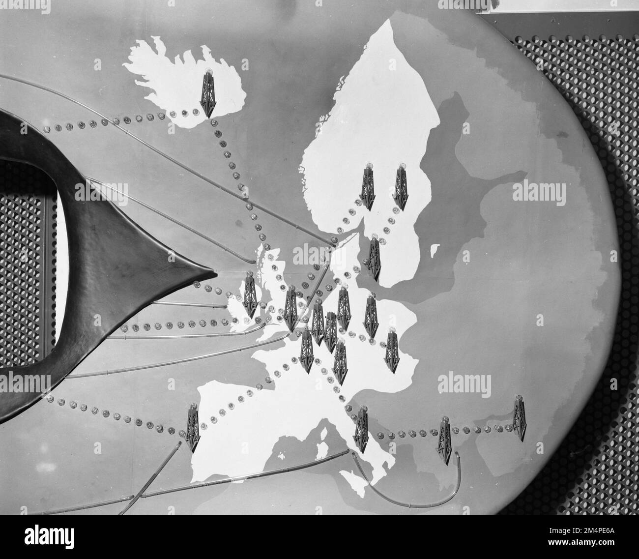 Map to be Redesigned by VIU. Photographs of Marshall Plan Programs ...