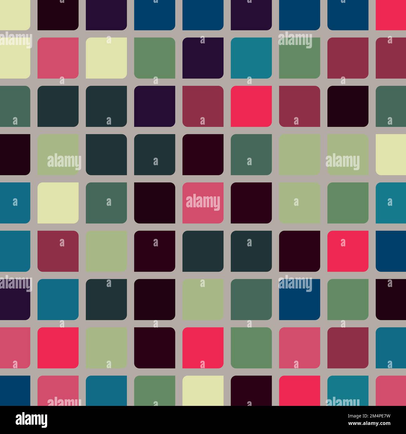 Color checkered squares background generative pattern illustration ...