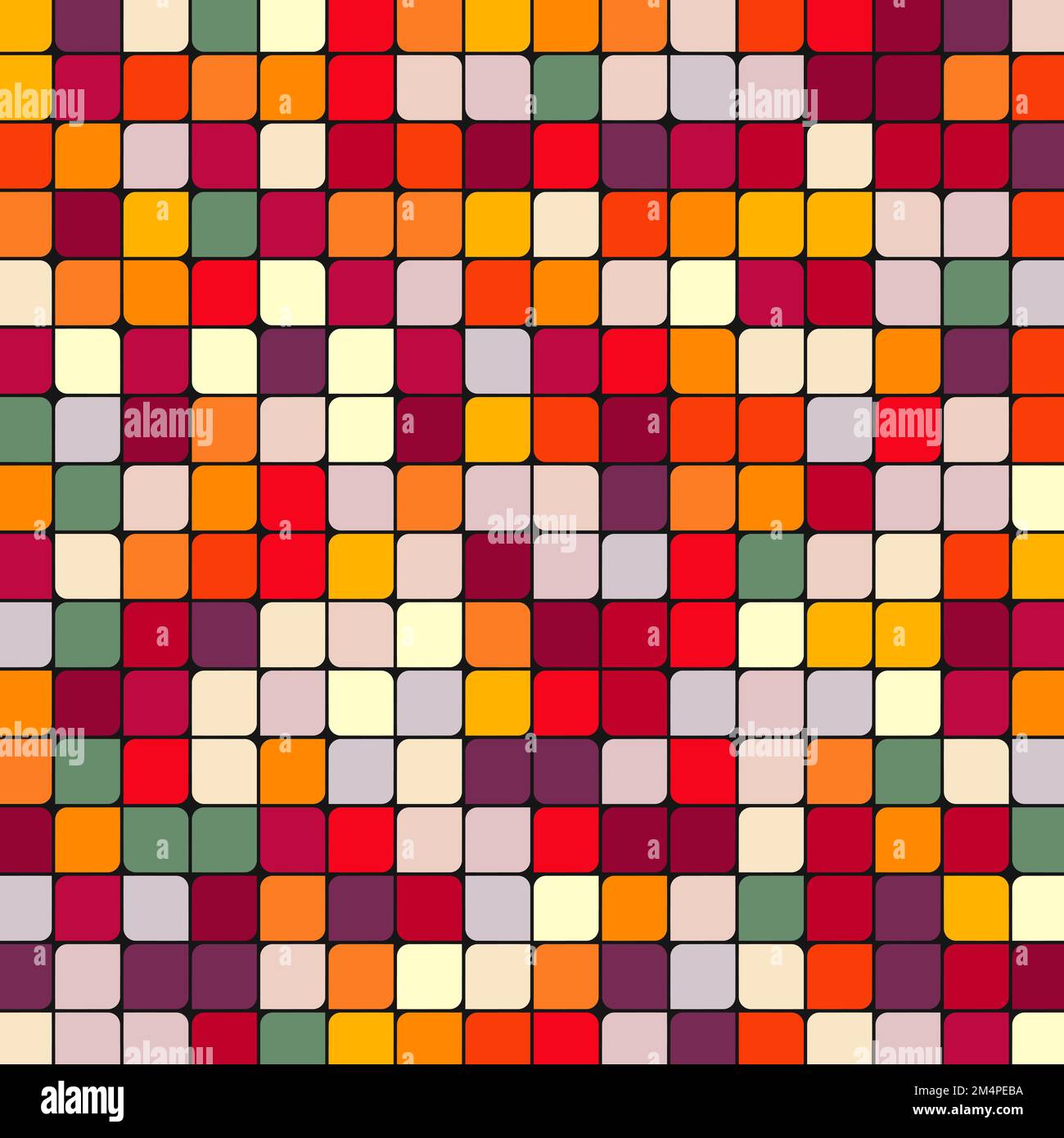 Color checkered squares background generative pattern illustration ...