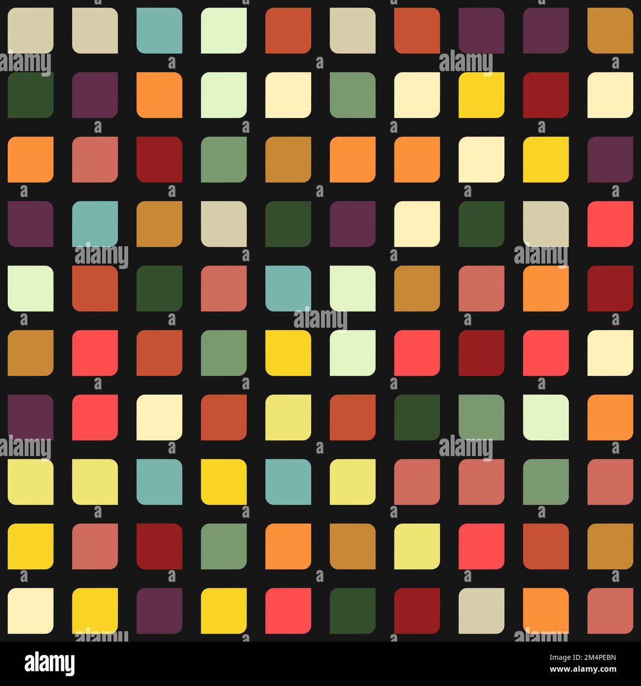 Color checkered squares background generative pattern illustration ...