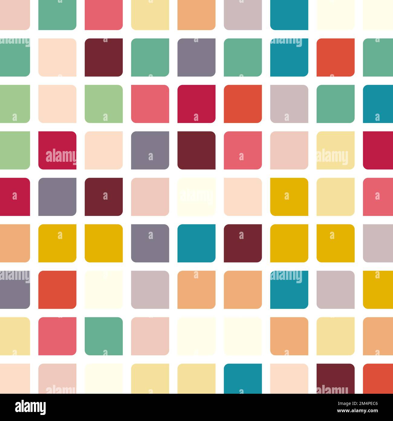 Color checkered squares background generative pattern illustration ...