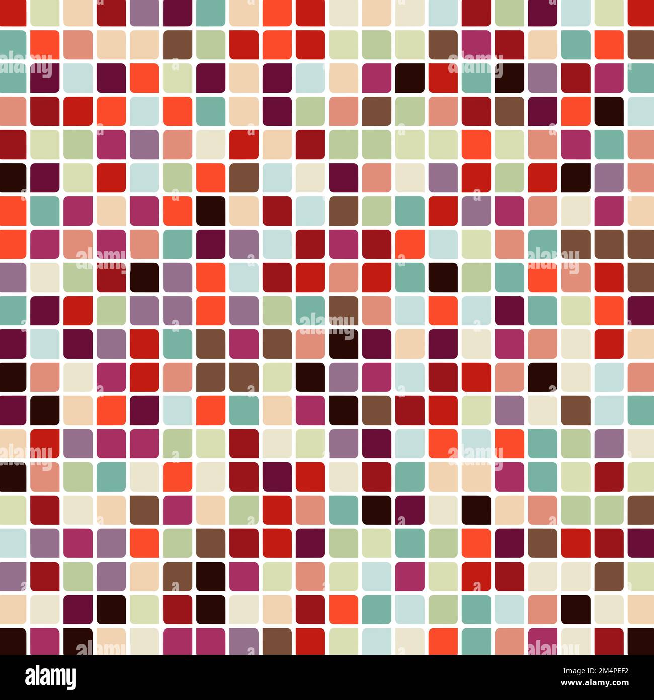 Color checkered squares background generative pattern illustration ...