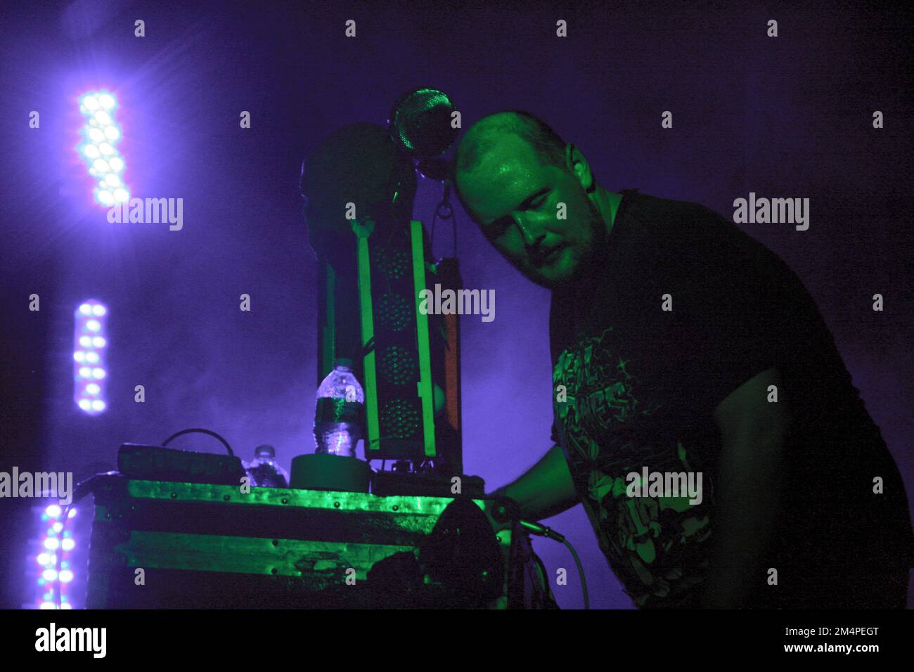 Dan Deacon in concert in New York Stock Photo - Alamy