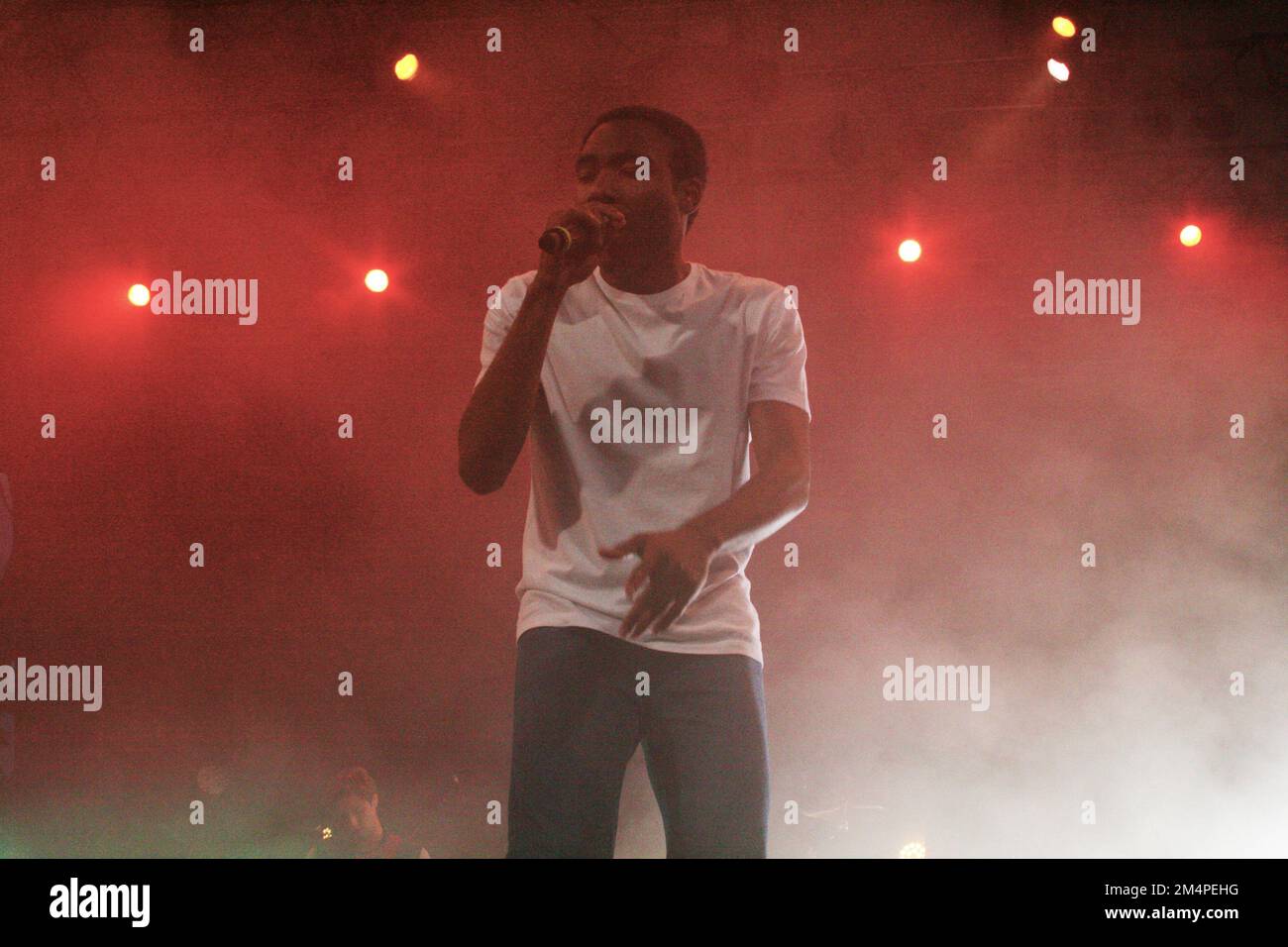 Childish Gambino in concert at Central Park Summerstage in New York ...