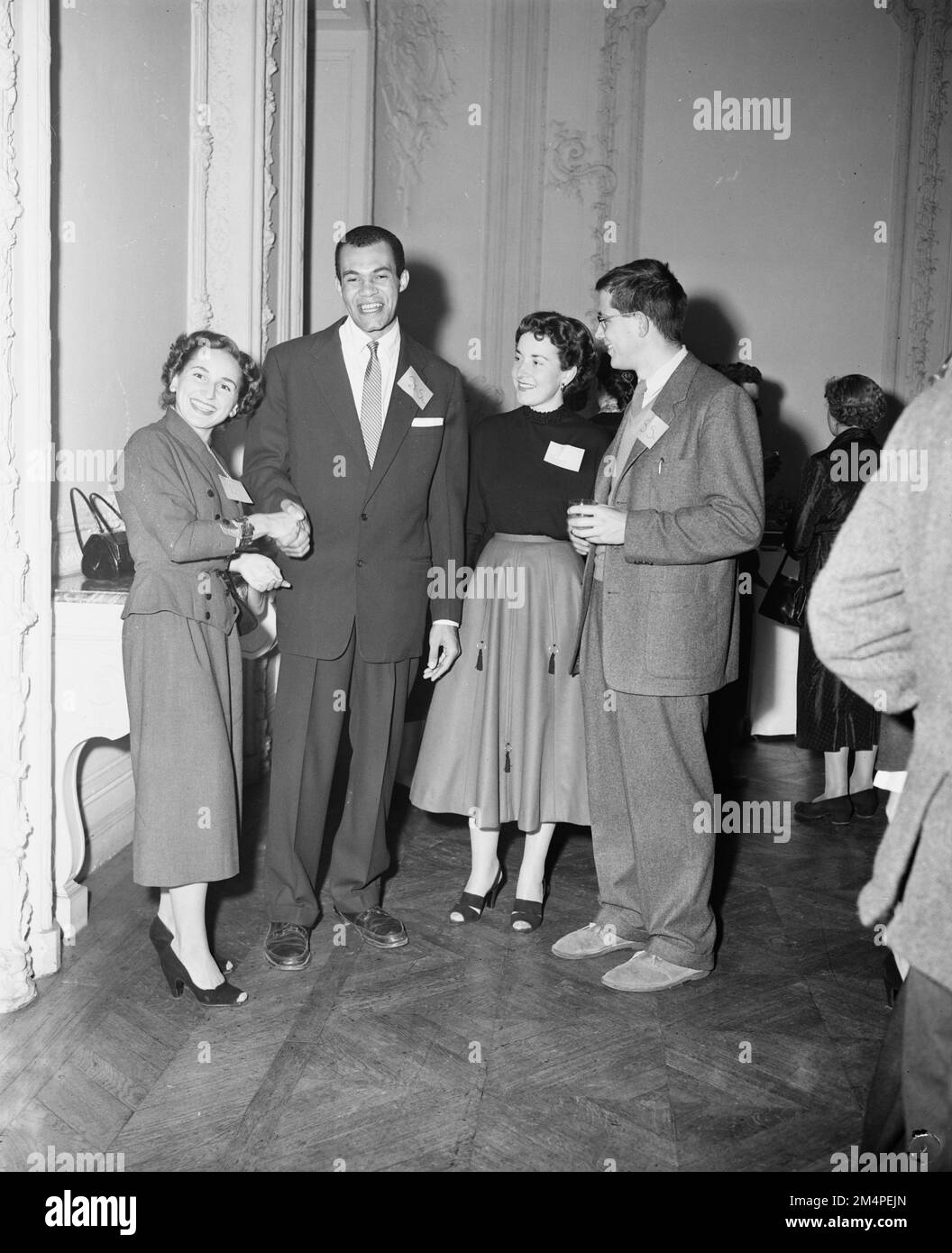 Fulbright Students in Paris. Photographs of Marshall Plan Programs ...