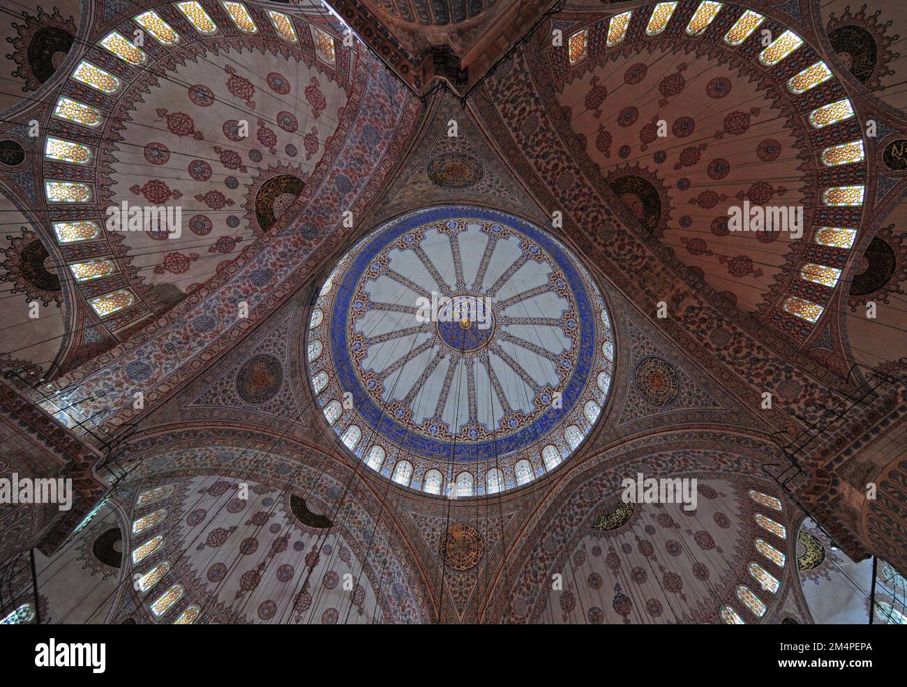 Located in Istanbul, Turkey, the Blue Mosque was built between 1609 and ...