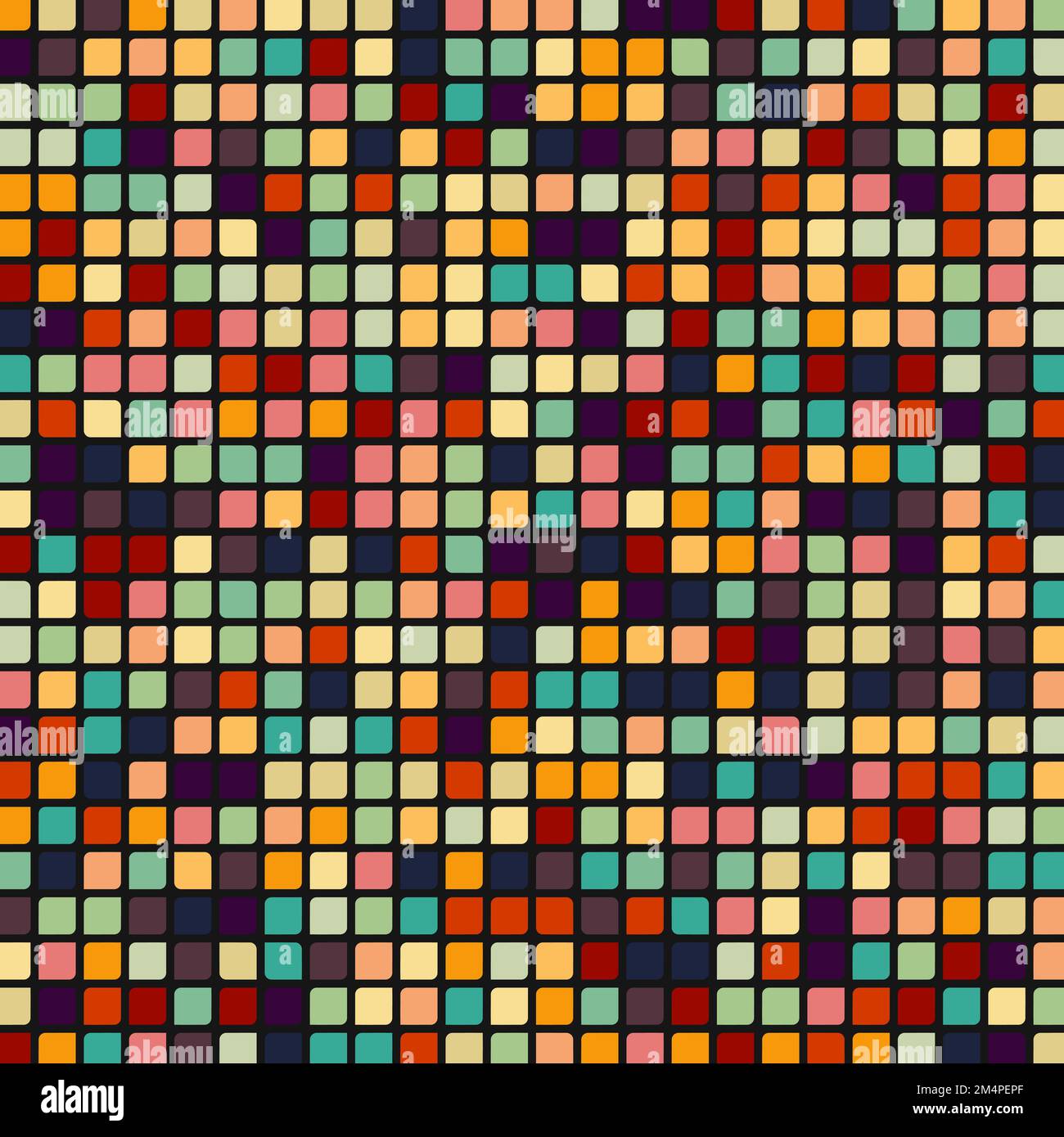 Color checkered squares background generative pattern illustration ...