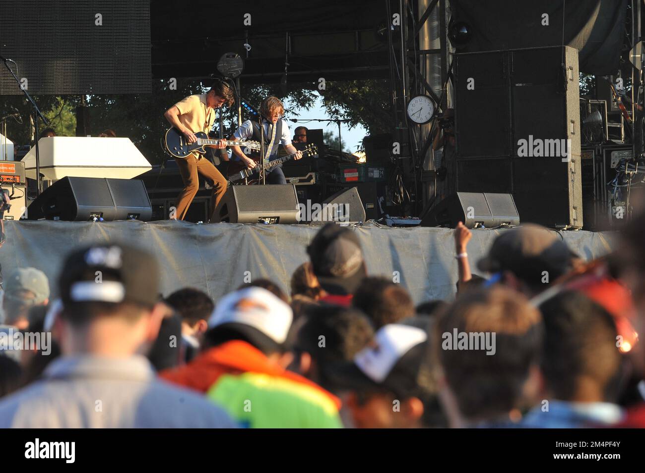 Alex turner and matt helders hi-res stock photography and images - Alamy