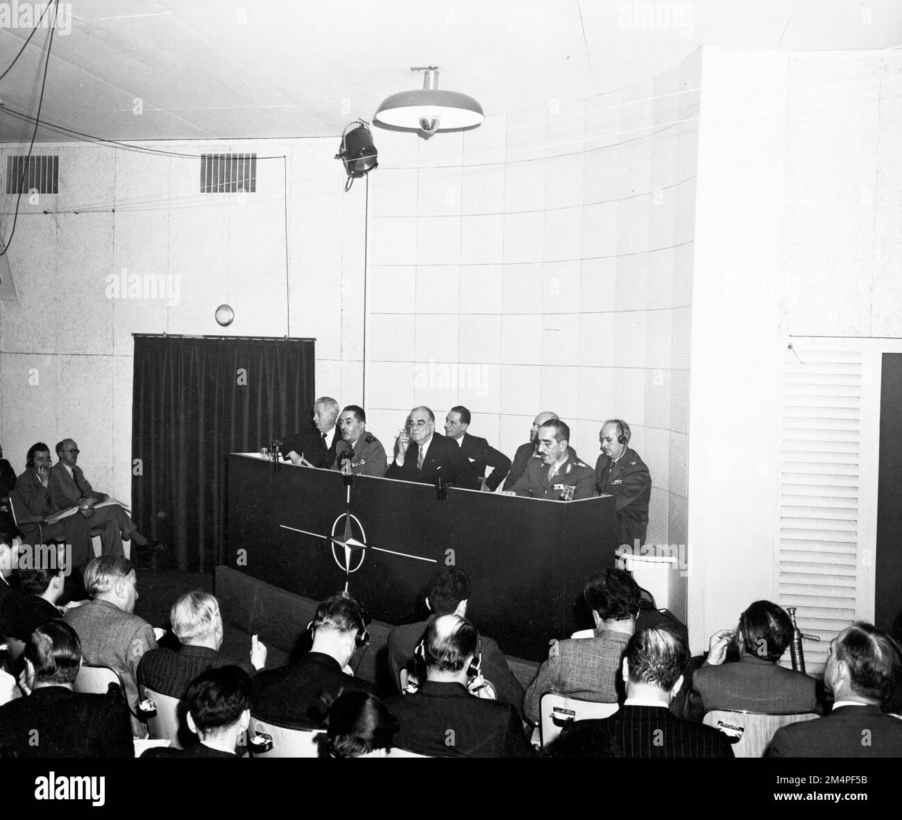 NATO Ministerial Session. Photographs of Marshall Plan Programs ...