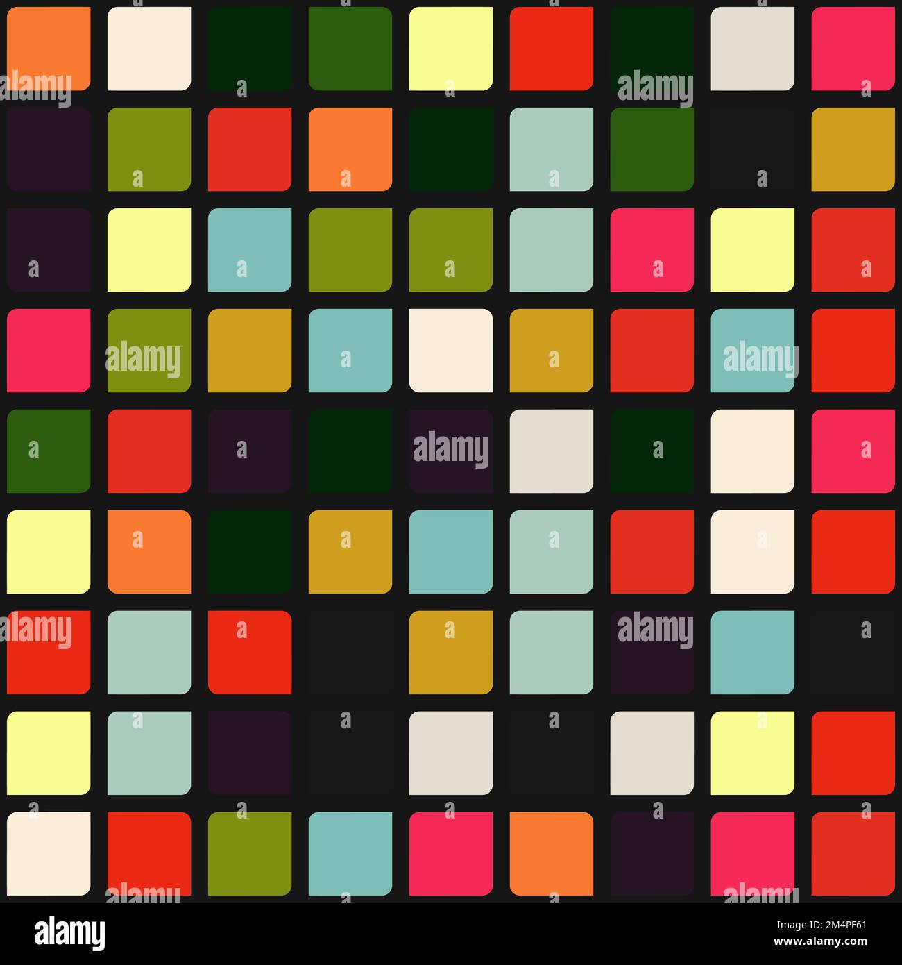 Color checkered squares background generative pattern illustration ...