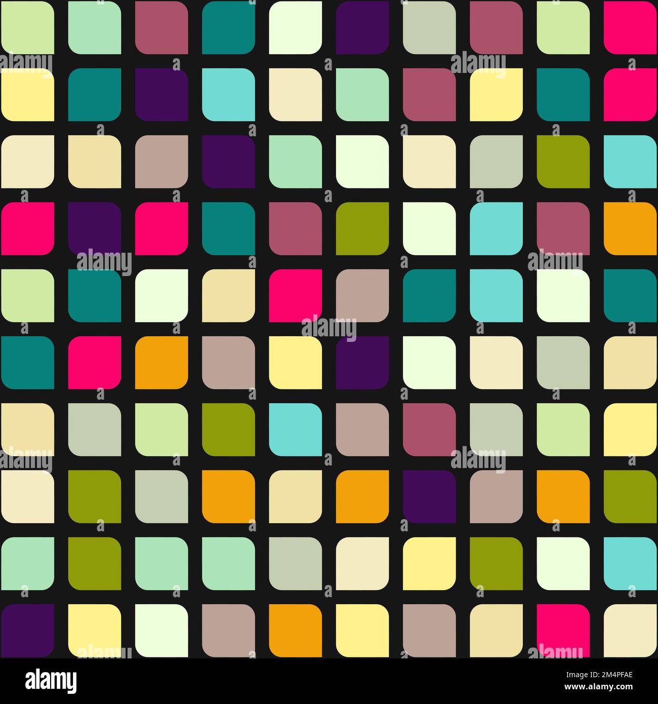 Color checkered squares background generative pattern illustration ...