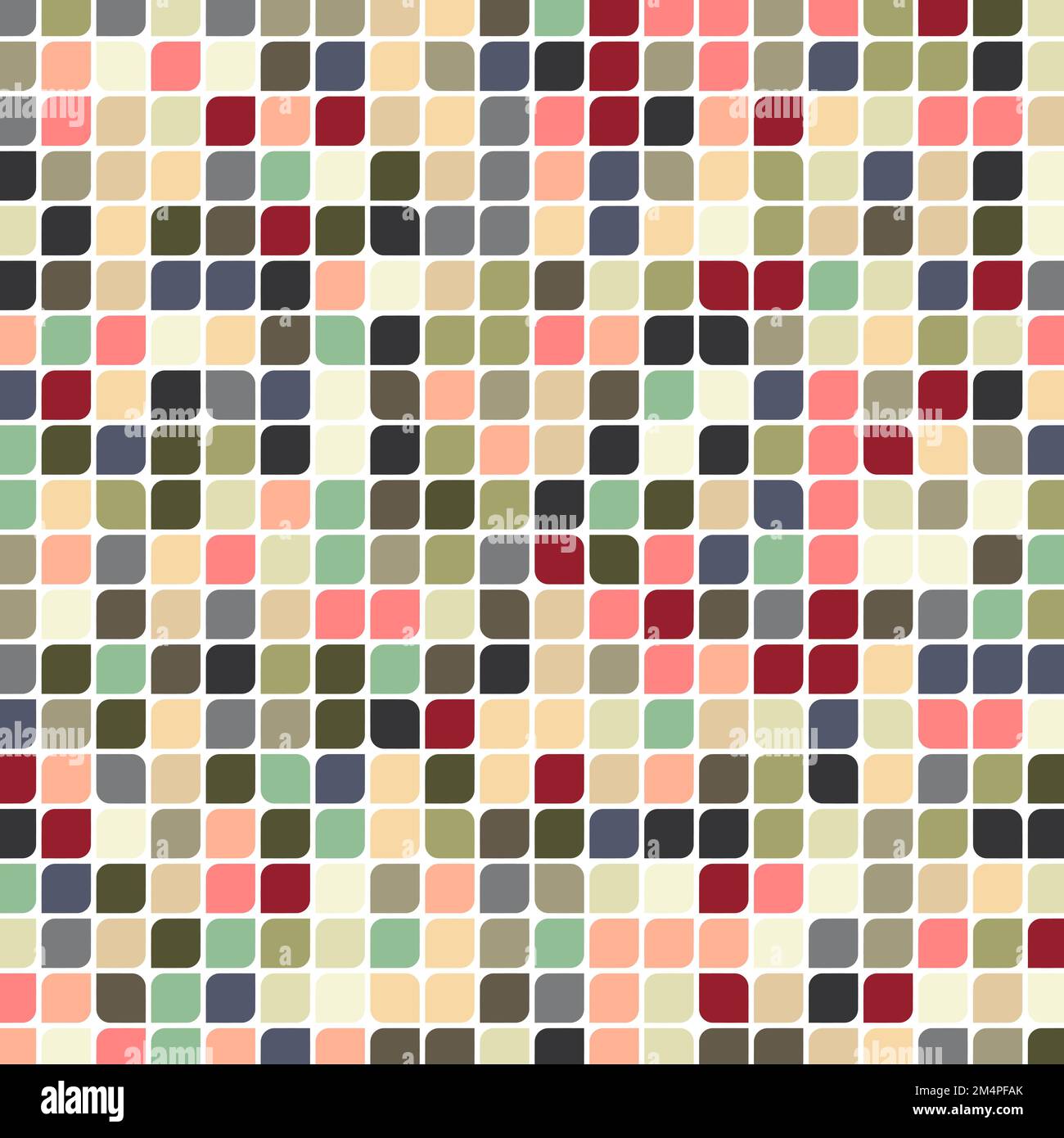 Color checkered squares background generative pattern illustration ...