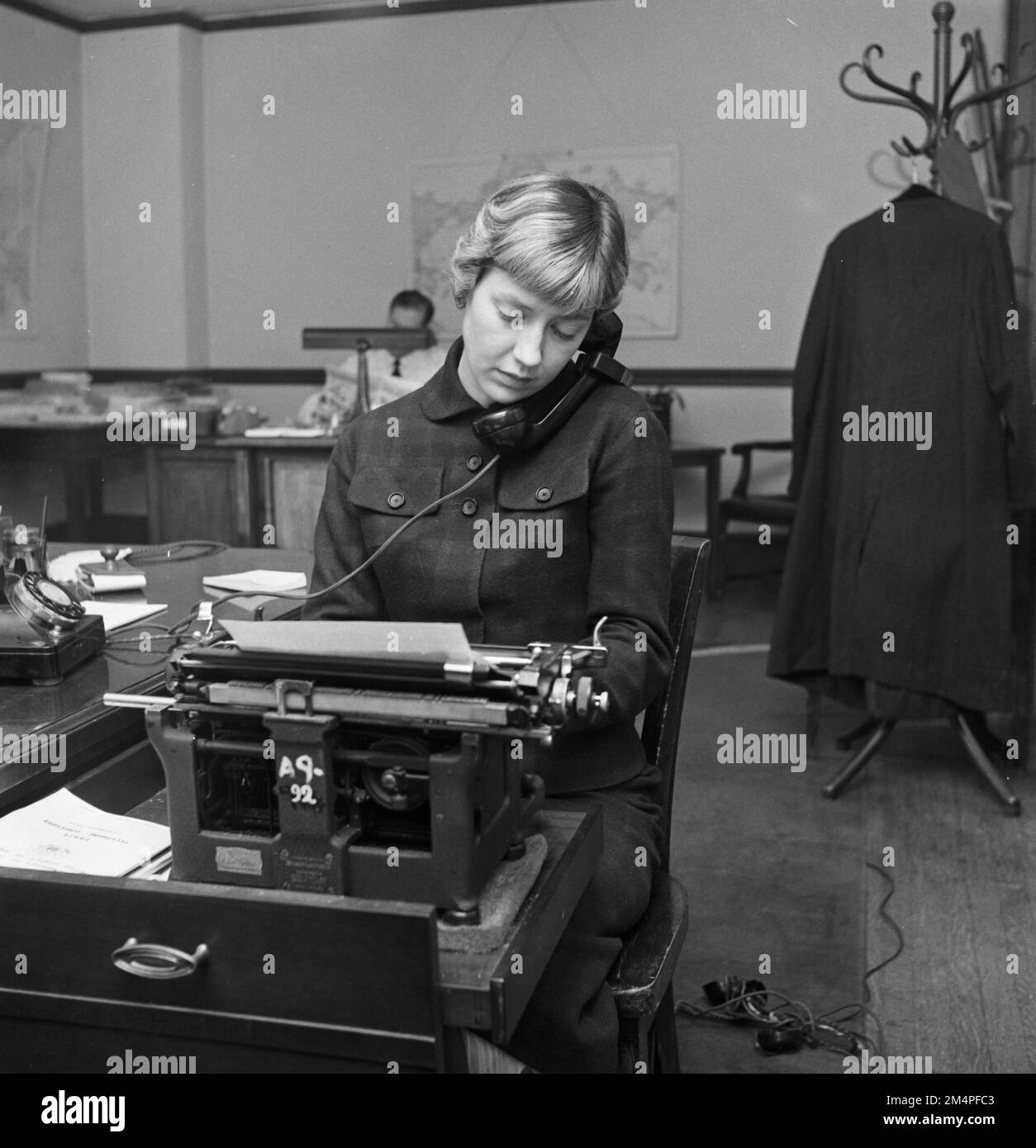 American Girl, Secretary in Paris. Photographs of Marshall Plan ...