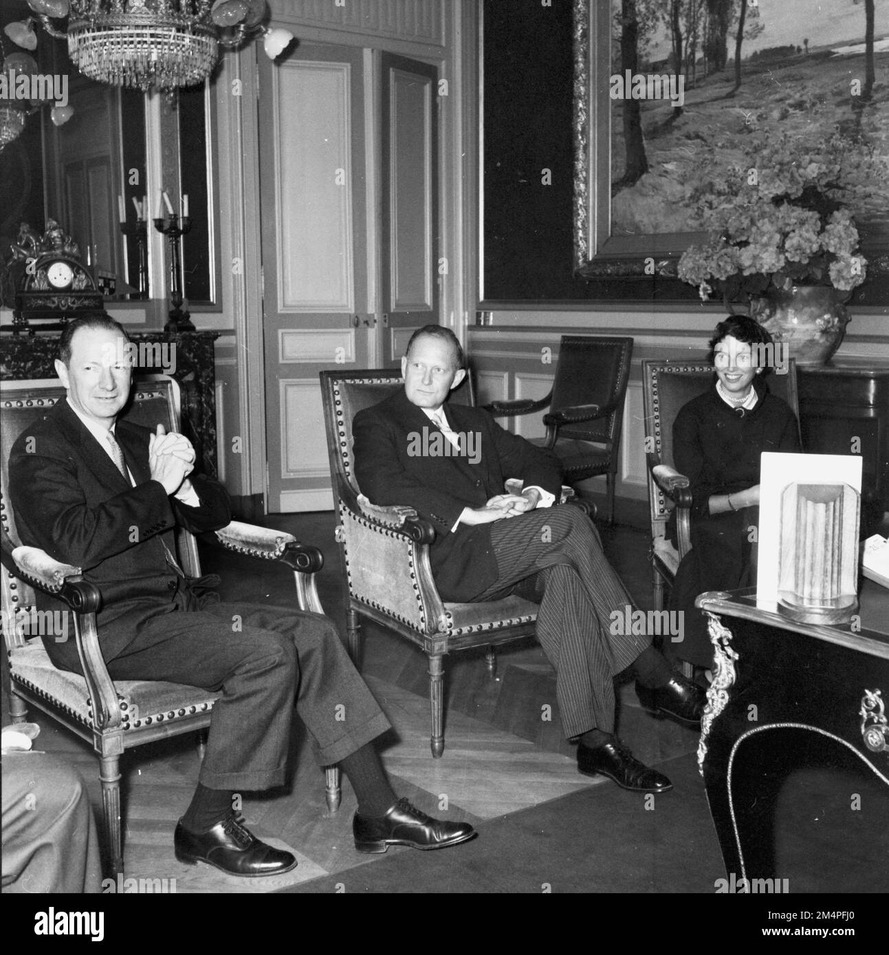 Inauguration by Douglas Dillon of New Tours PAO USIS Center ...