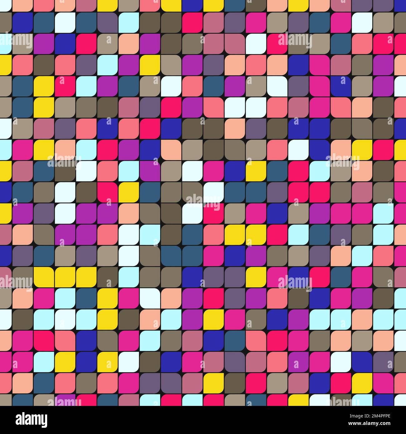 Color checkered squares background generative pattern illustration ...