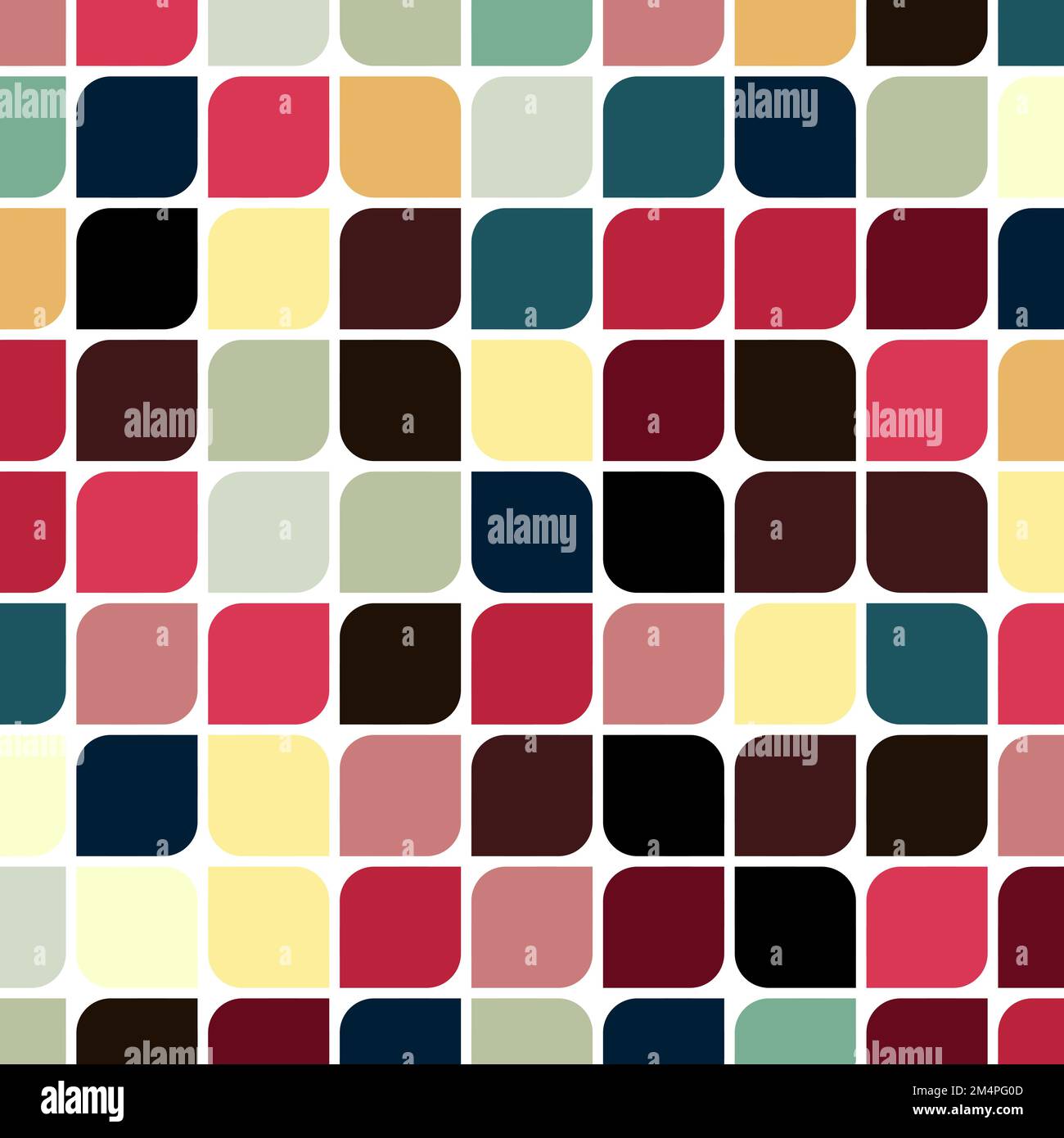 Color checkered squares background generative pattern illustration ...