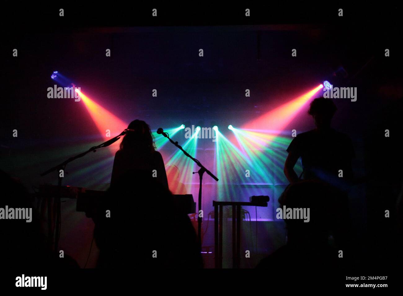 I Break Horses in concert at The Echo in Los Angeles Stock Photo - Alamy