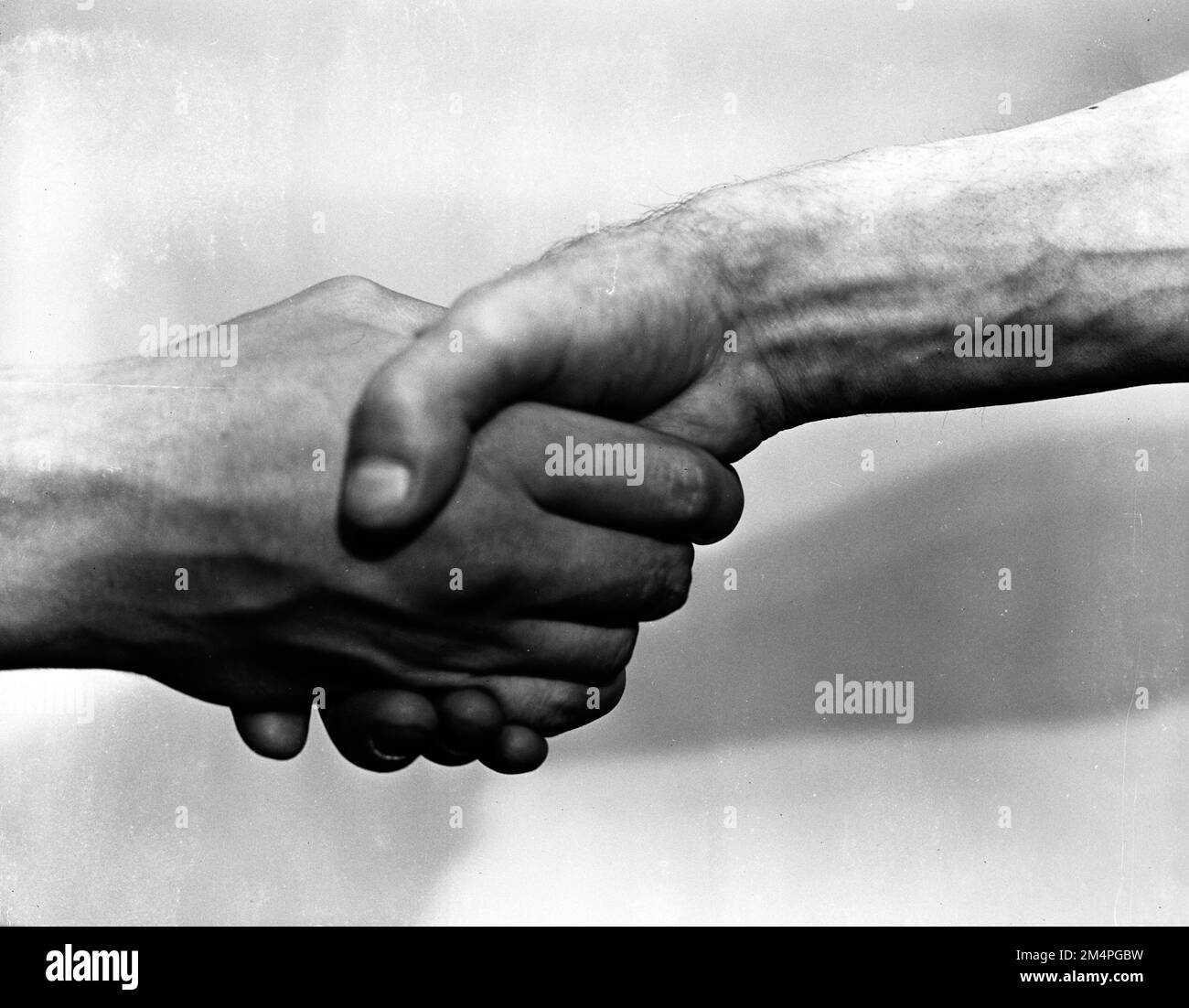 Two Hands Grasping. Photographs of Marshall Plan Programs, Exhibits ...