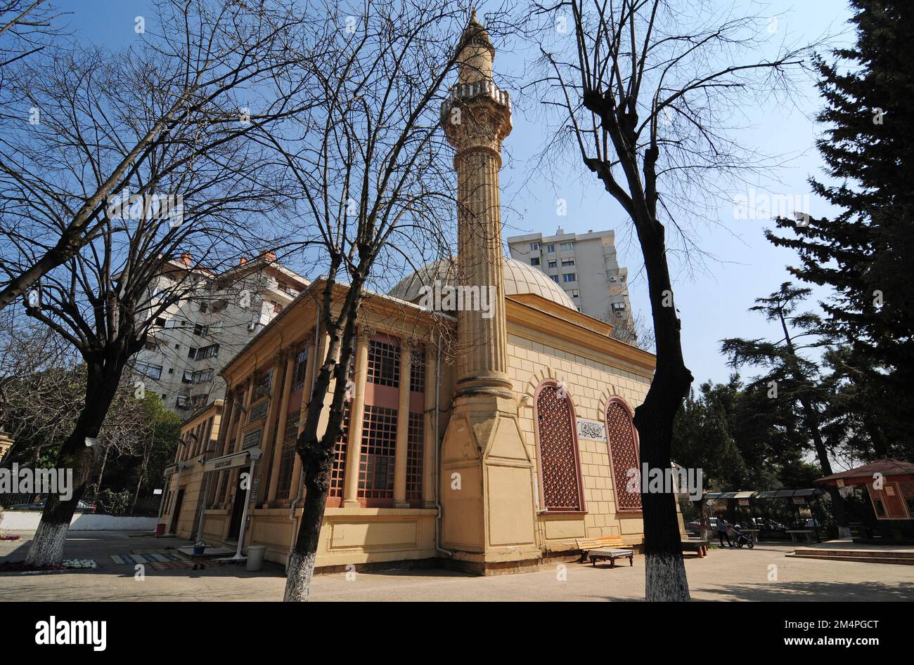 Located in Istanbul, Turkey, the Suadiye Mosque was built in 1909 Stock ...