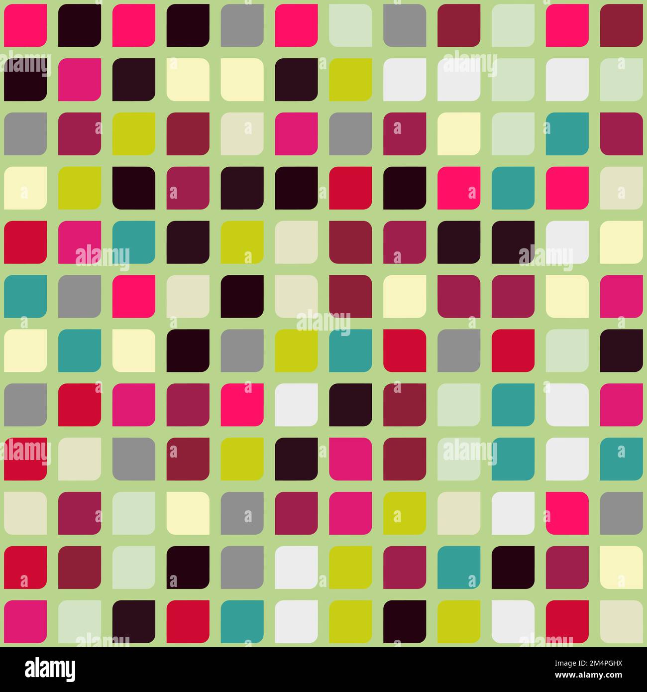 Color checkered squares background generative pattern illustration ...