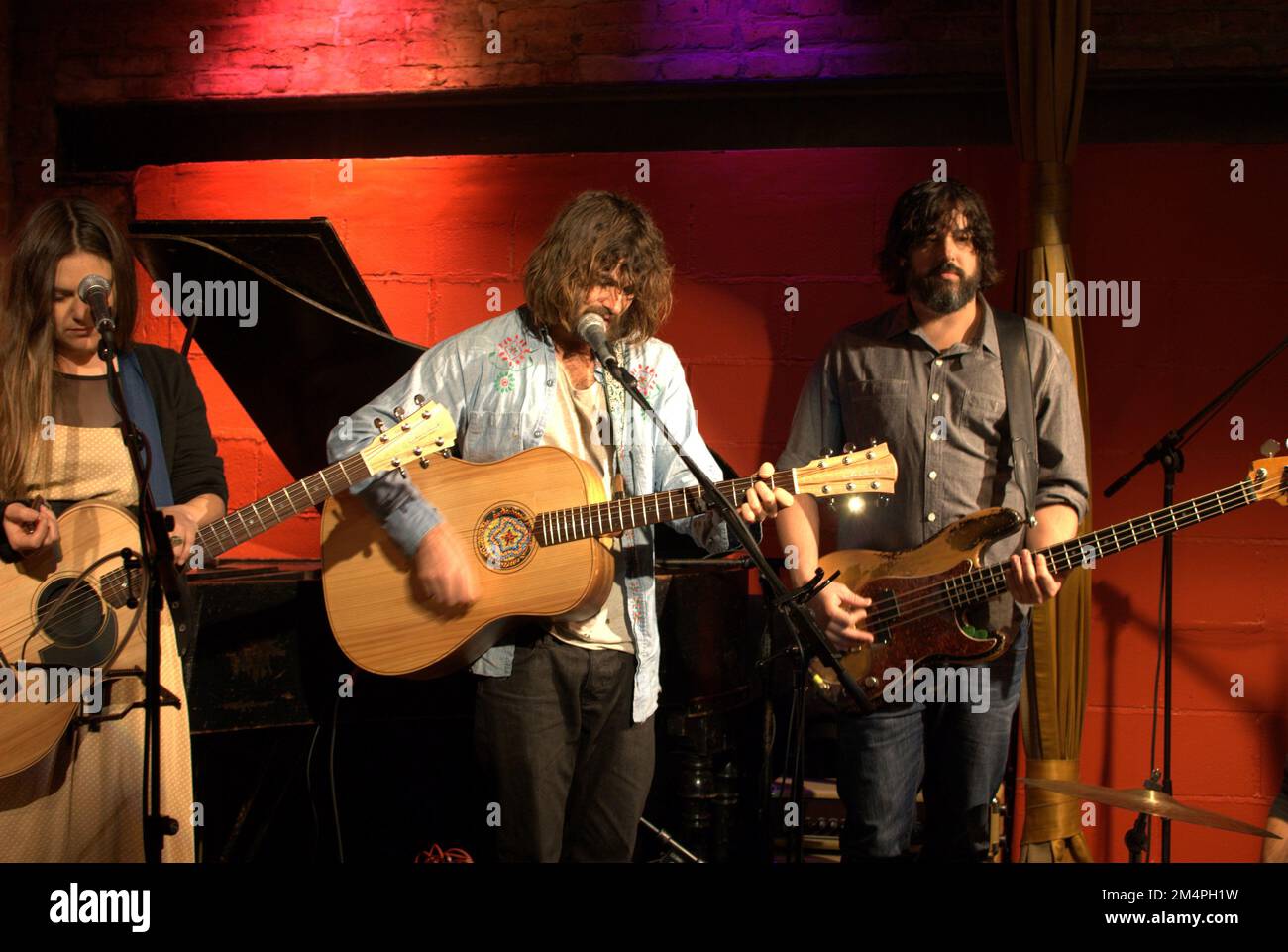 Angus and Julia Stone in session at Rockwood Music Hall in New York ...