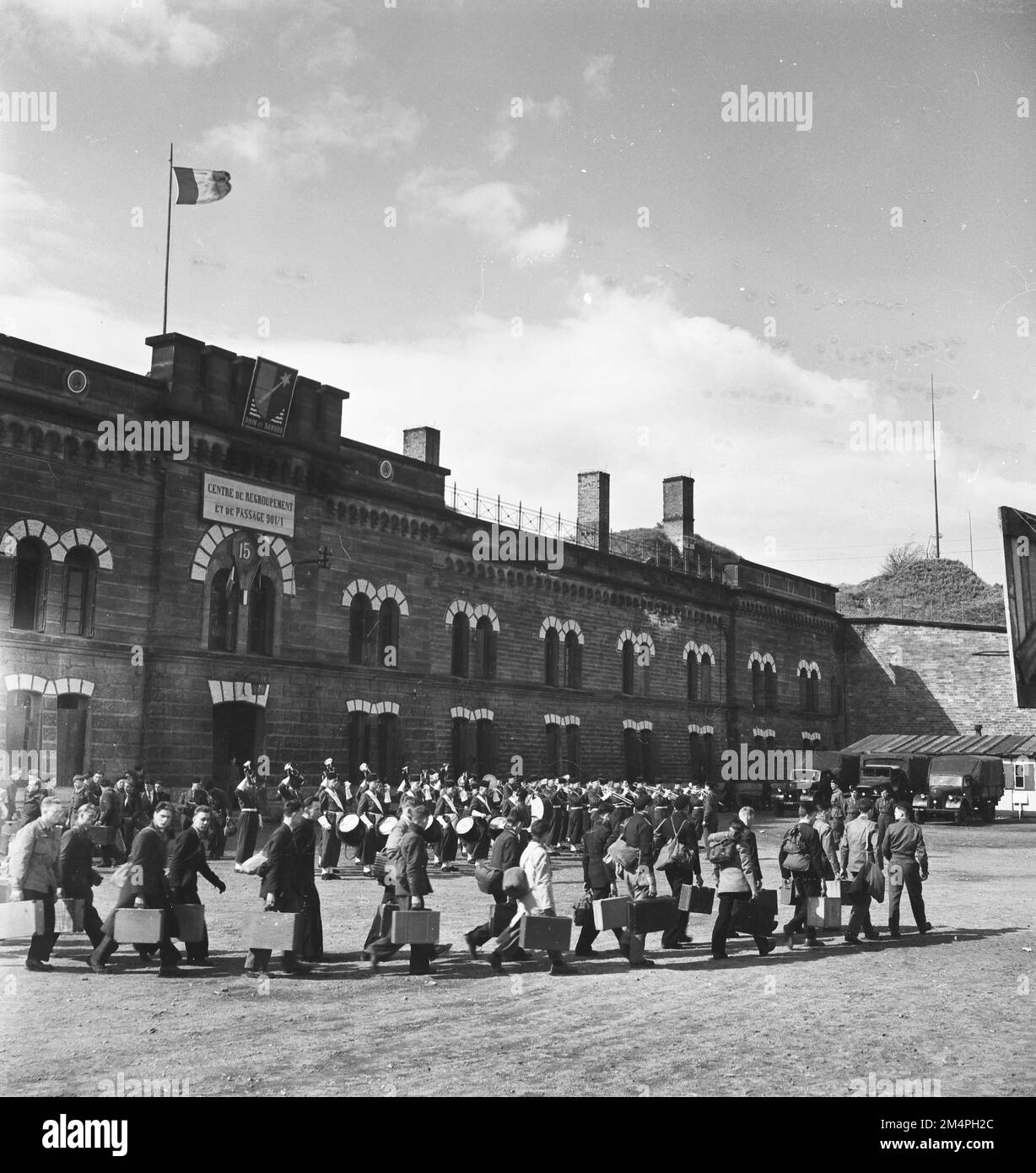 French Army - Training Recruits. Photographs of Marshall Plan Programs ...
