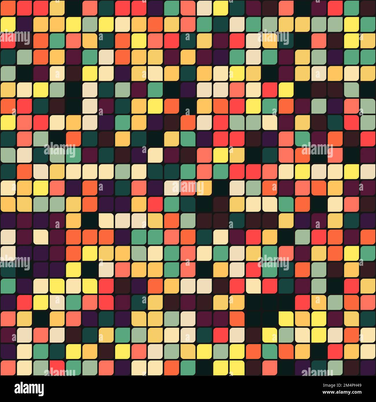 Color checkered squares background generative pattern illustration ...