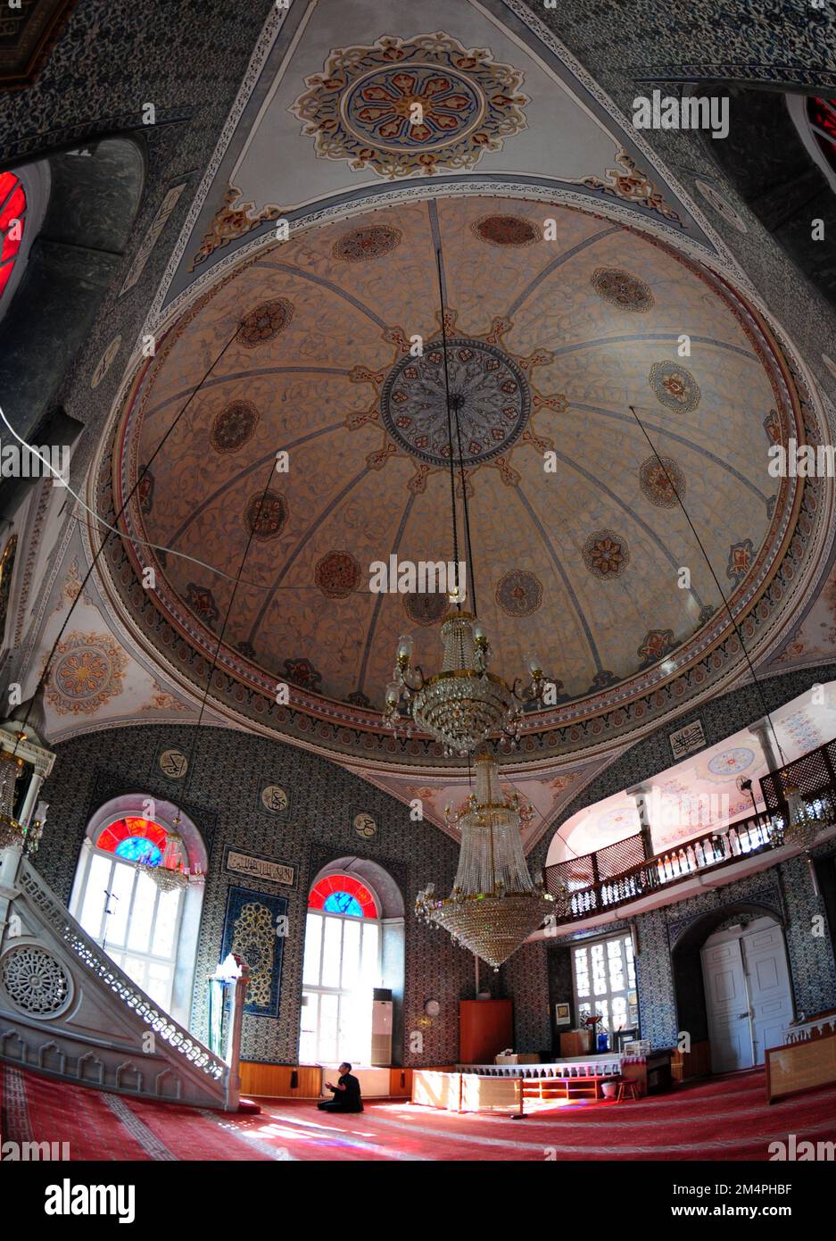 Located in Istanbul, Turkey, the Suadiye Mosque was built in 1909 Stock ...