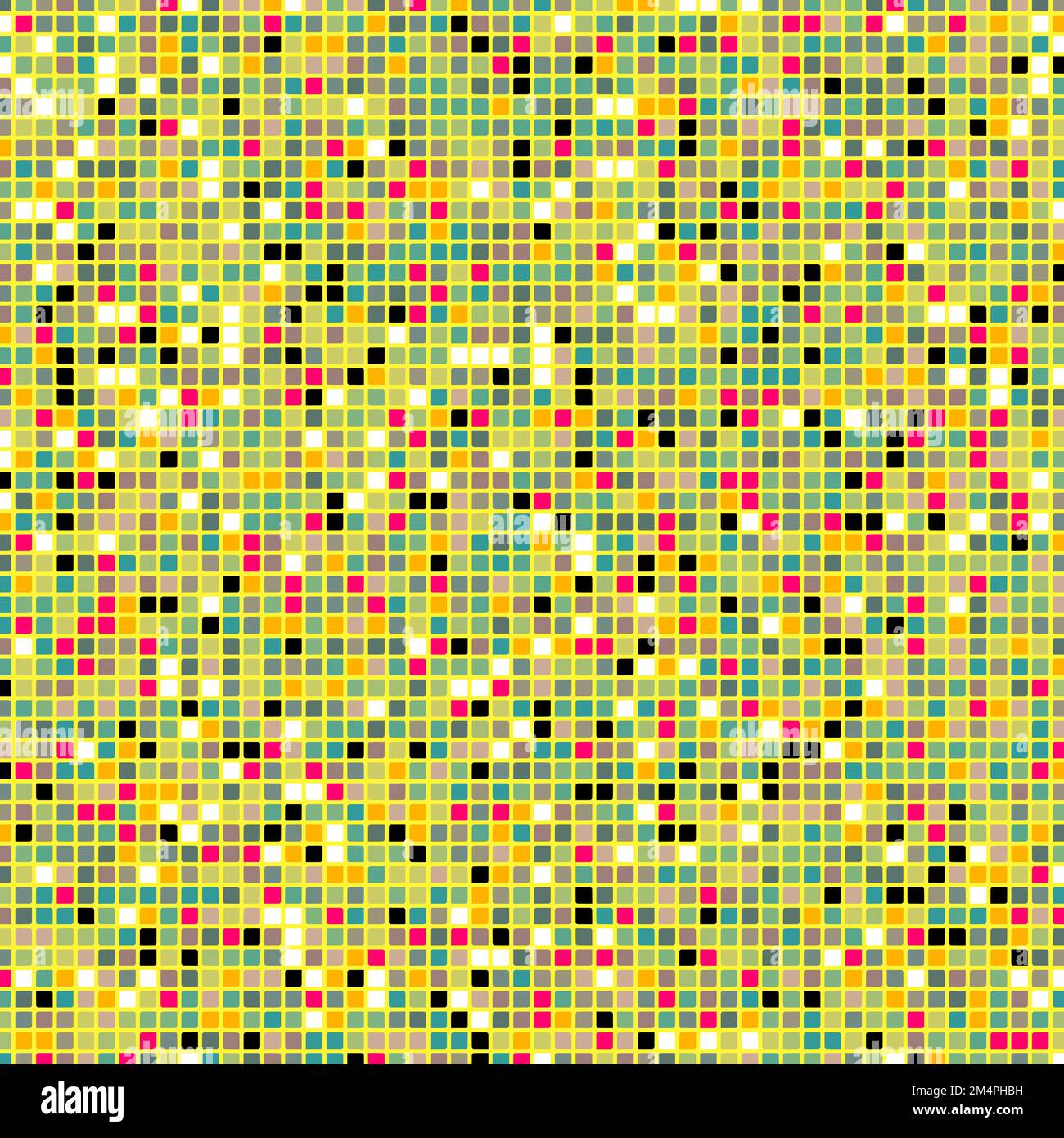 Color checkered squares background generative pattern illustration ...