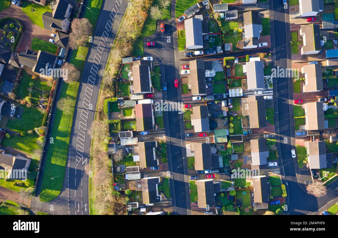 New housing development building houses for increased demand in rural ...