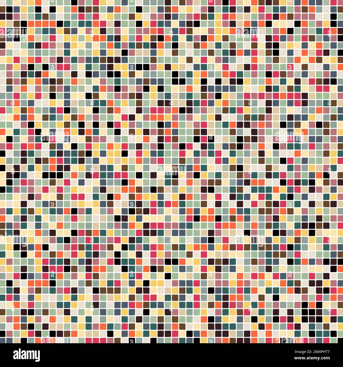 Color checkered squares background generative pattern illustration ...