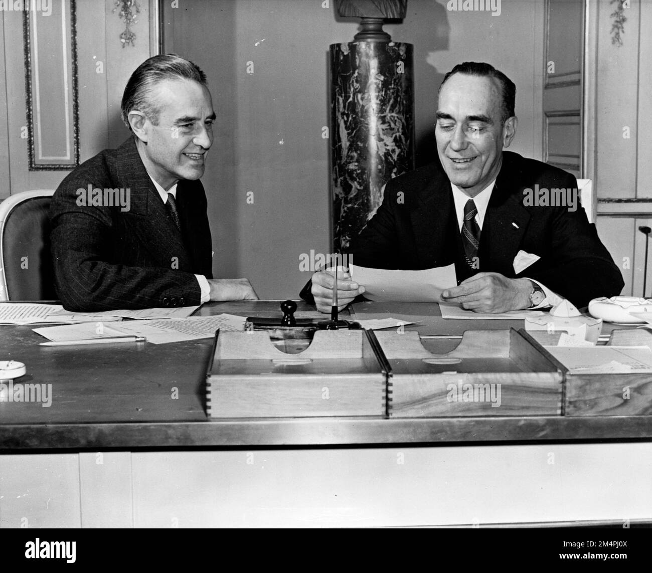 Wm. Draper and A. Harriman, Pictures taken by Jackie Martin ...