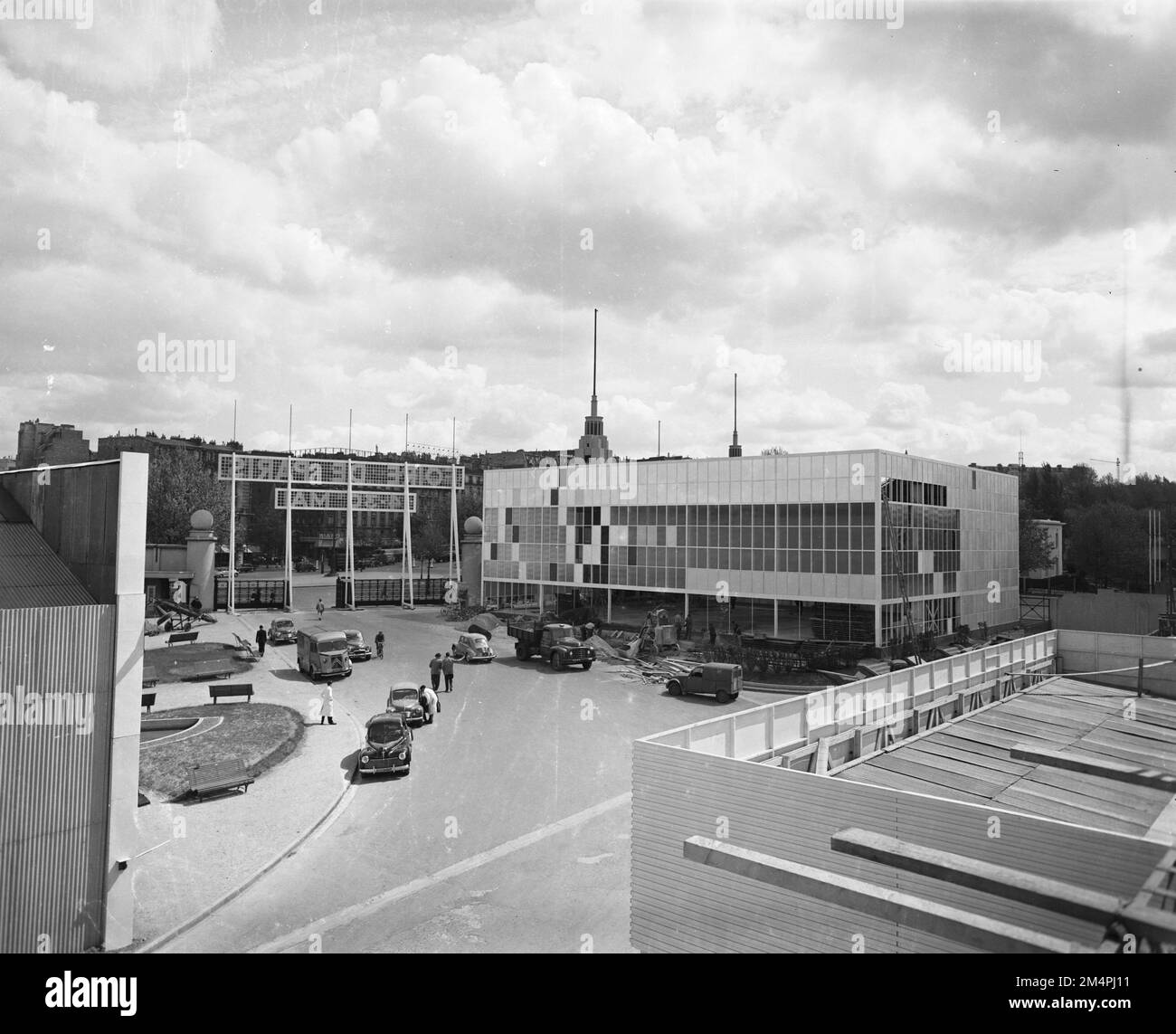 Paris Fair, U.S. Pavilion. Photographs of Marshall Plan Programs ...