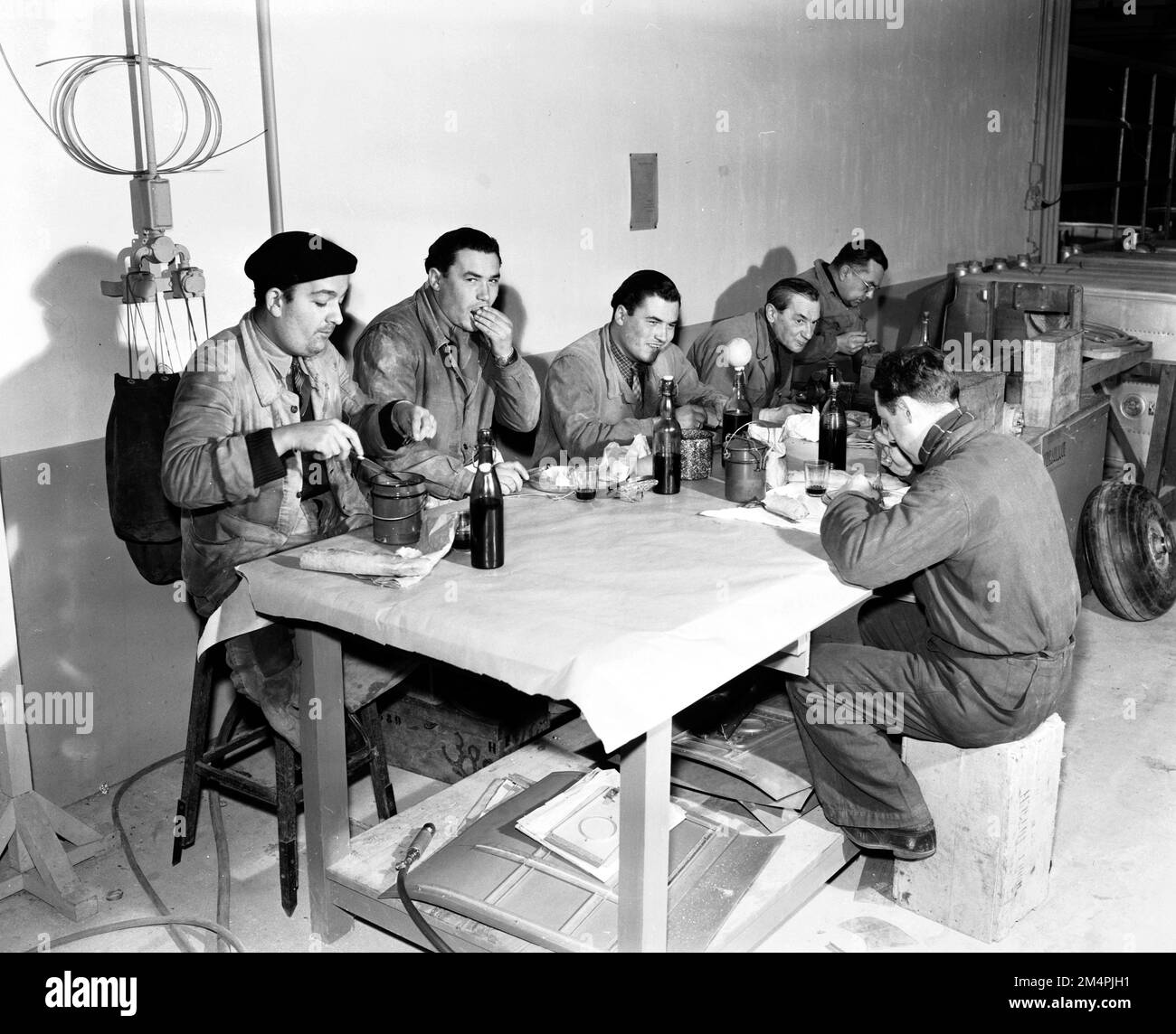 Dassault Aircraft Factory. Photographs of Marshall Plan Programs ...