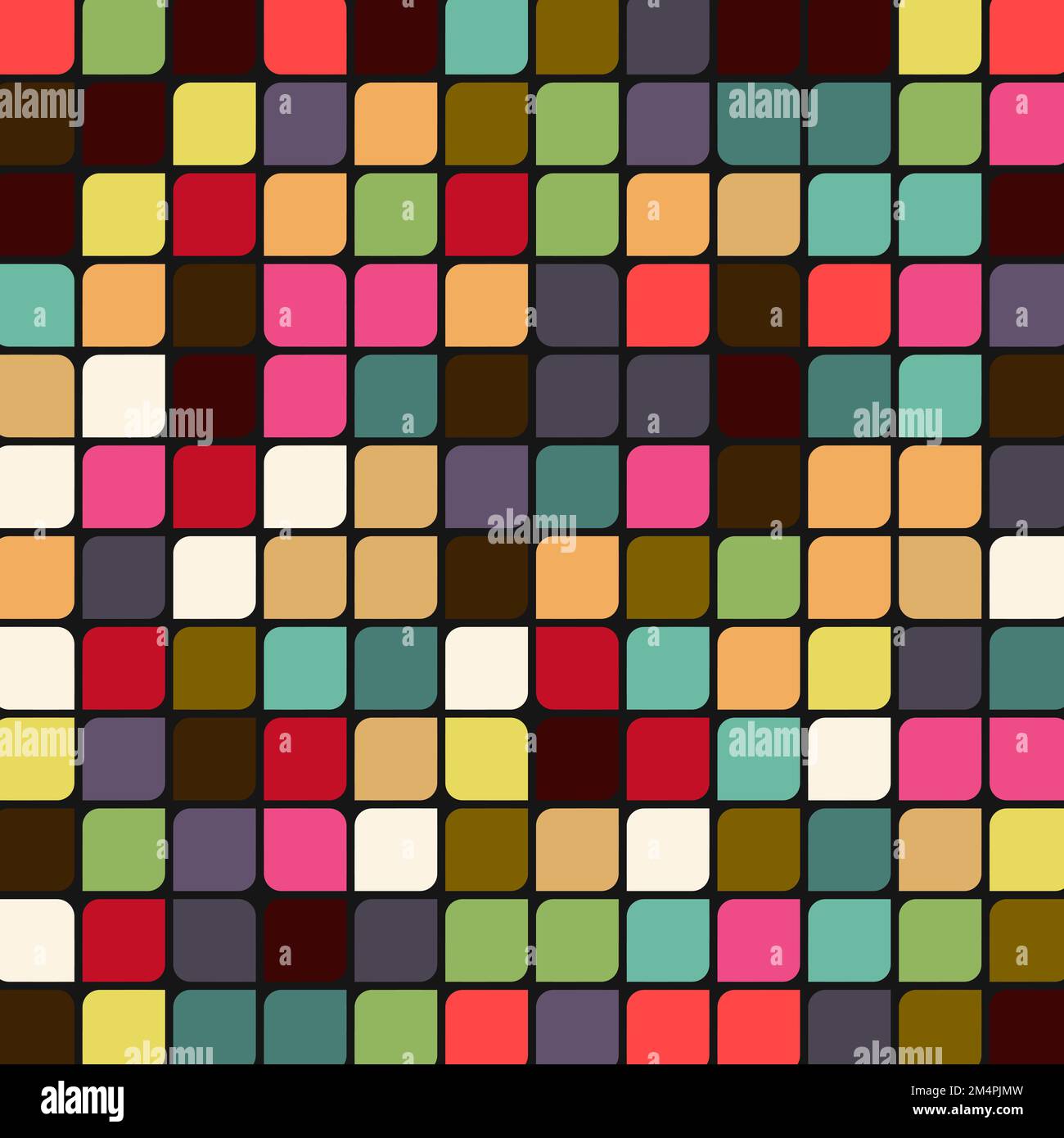 Color checkered squares background generative pattern illustration ...
