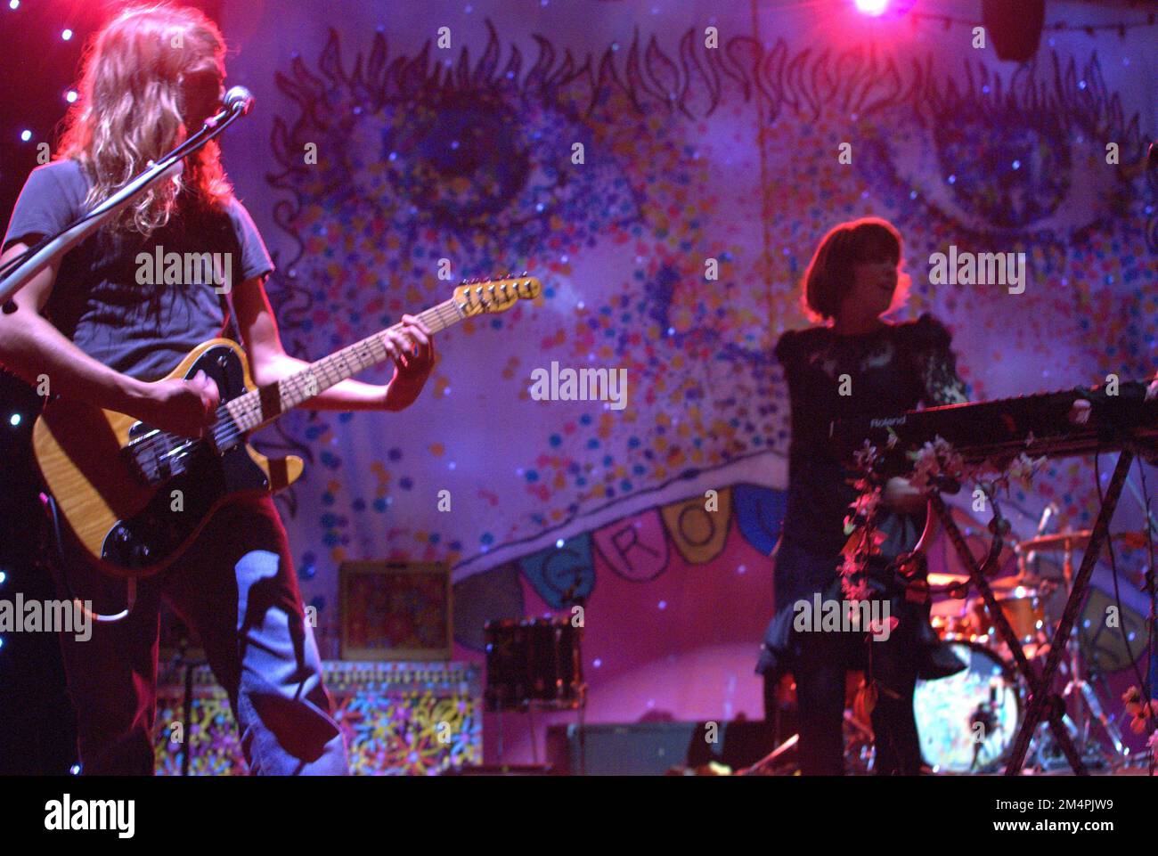 Grouplove in concert at Webster Hall in New York Stock Photo - Alamy