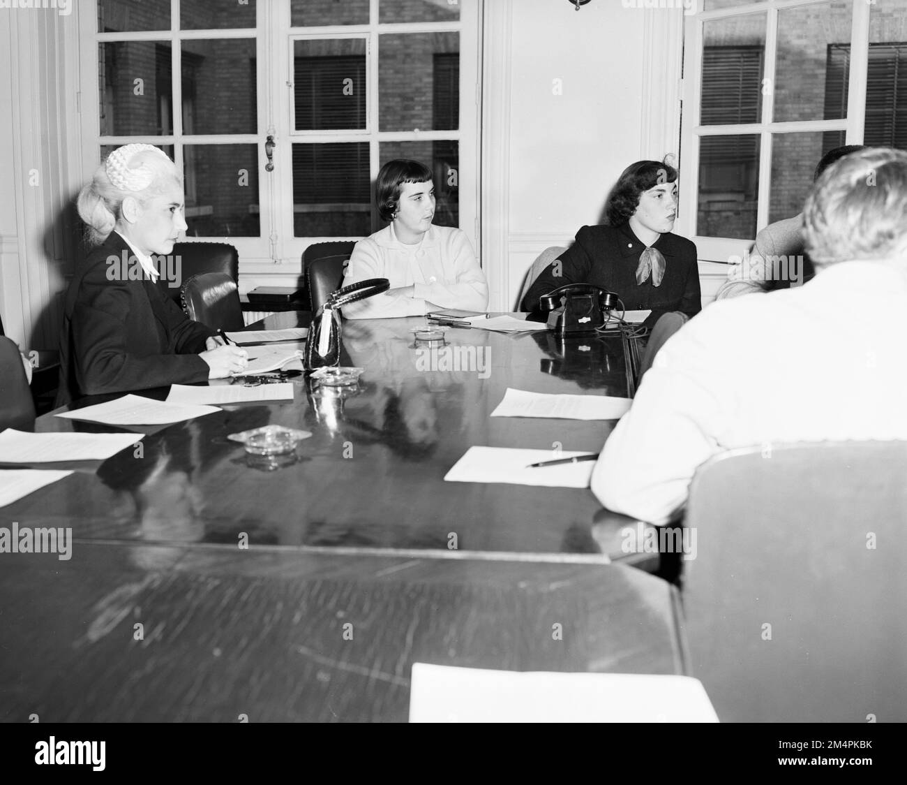 IFYE Students Reception (US Embassy). Photographs of Marshall Plan ...