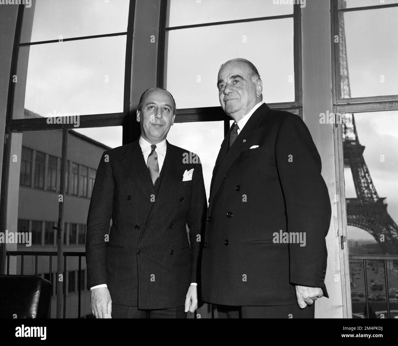 Spyris Theotokis, Lord Ismay, NATO. Photographs of Marshall Plan ...