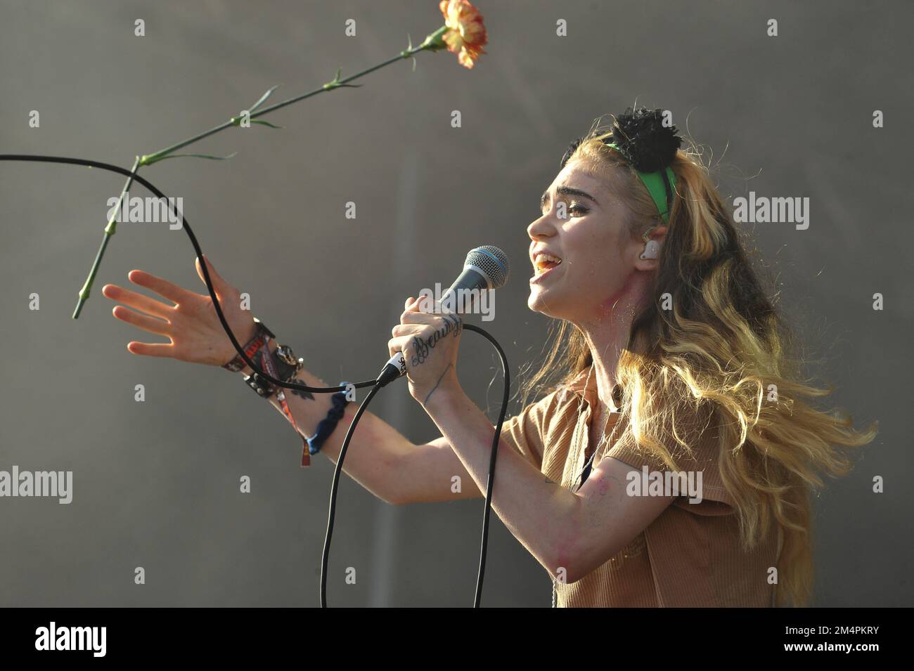 Grimes singer hi-res stock photography and images - Alamy