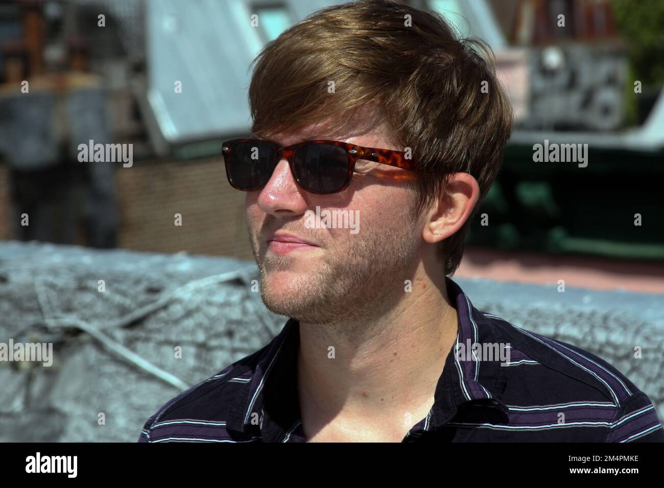 Chris Conley Pink Hair