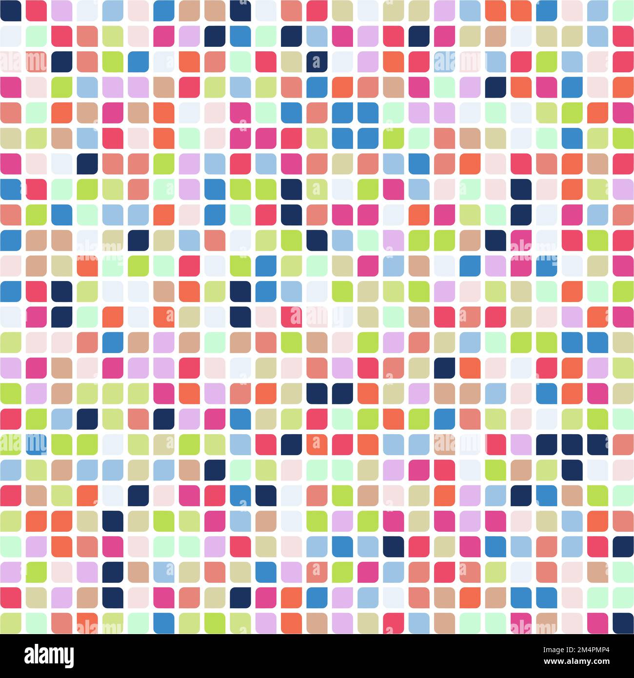 Color checkered squares background generative pattern illustration ...