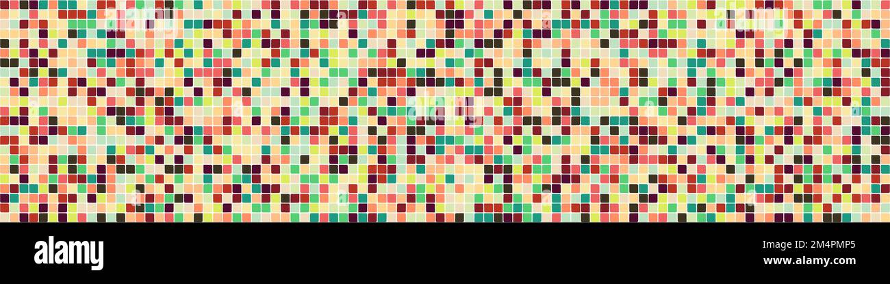Color checkered squares background generative pattern illustration ...